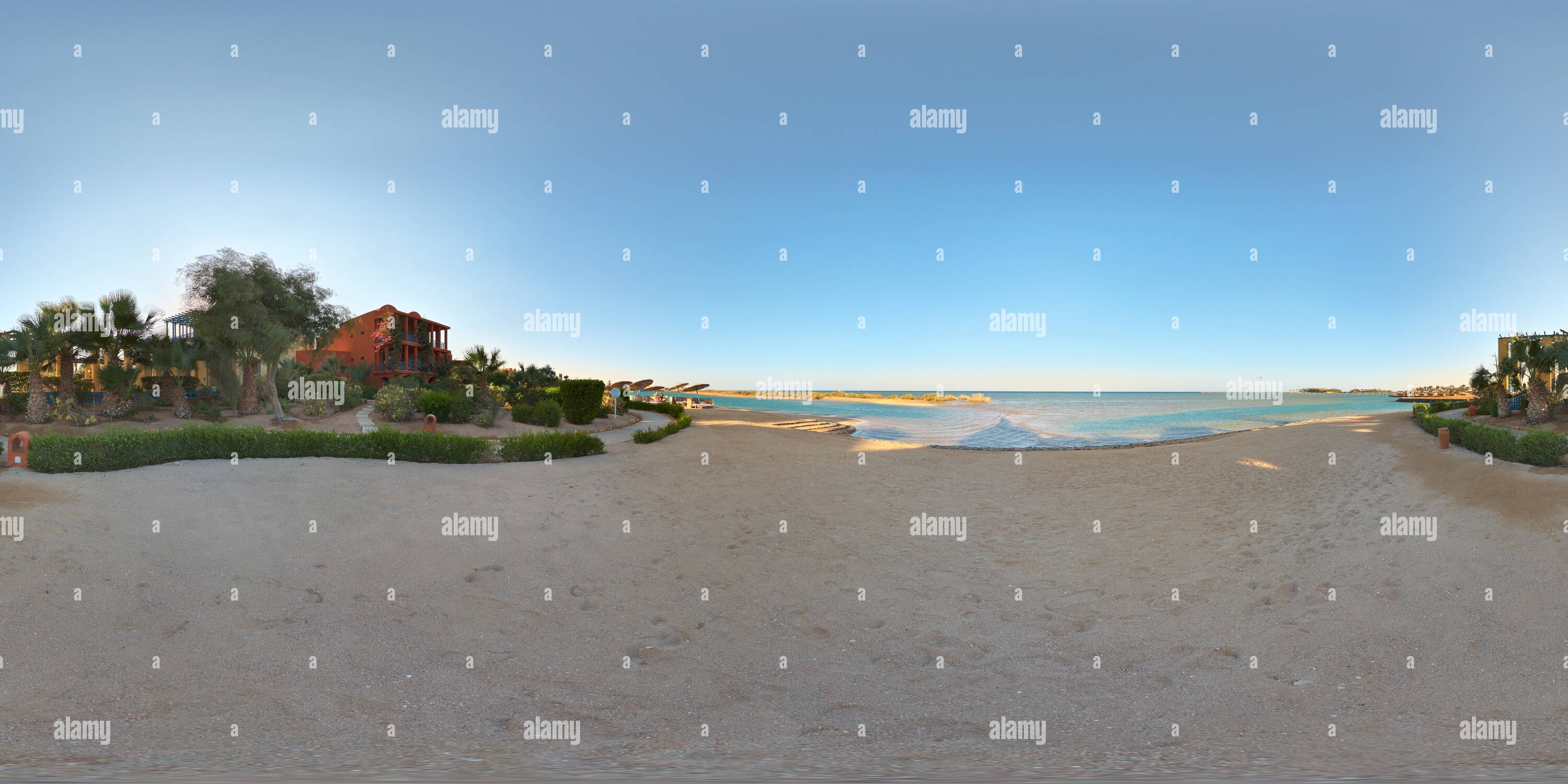 360° view of El Gouna beach - Alamy