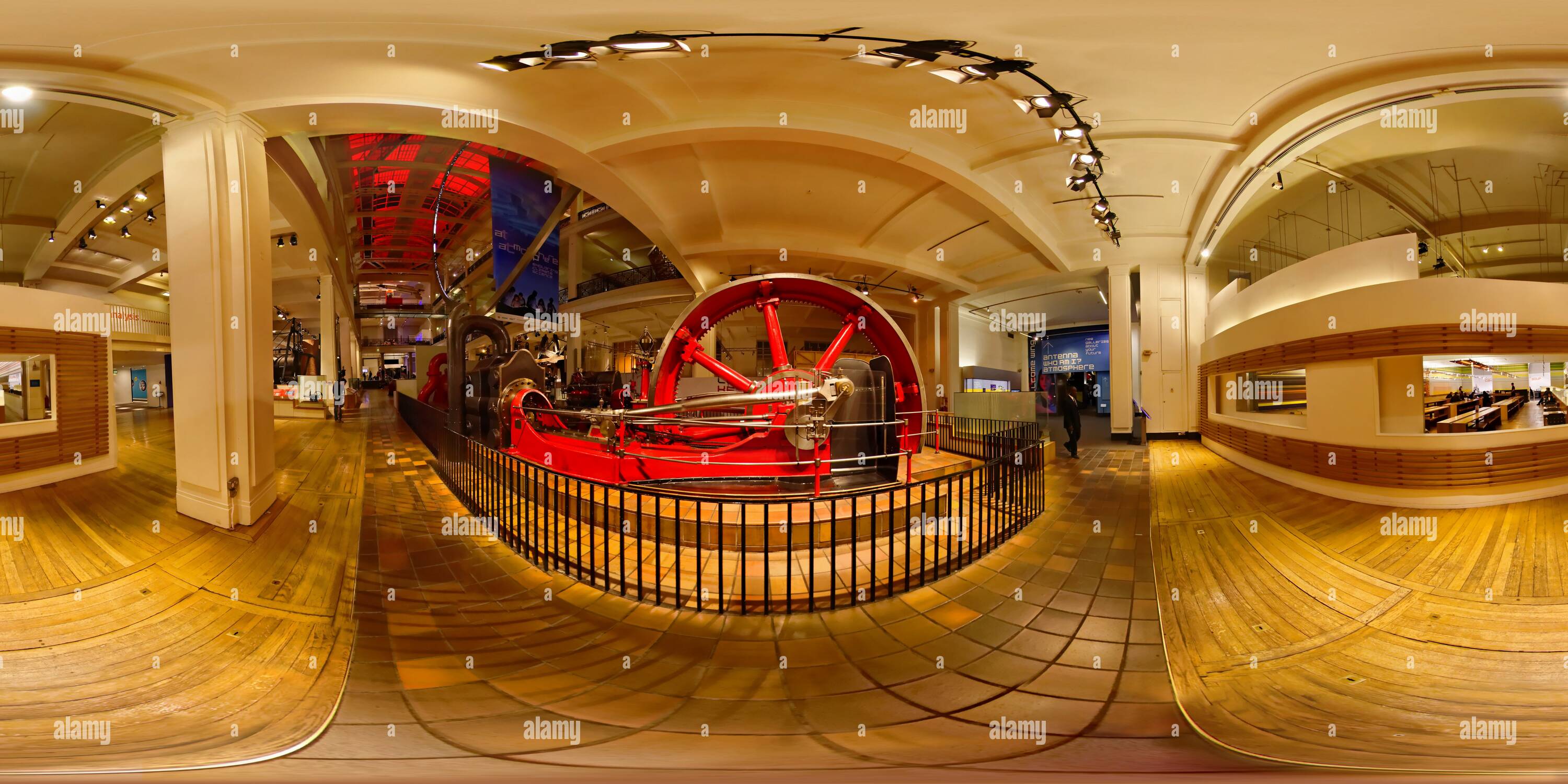360° view of Science Museum Mill Engine London England - Alamy