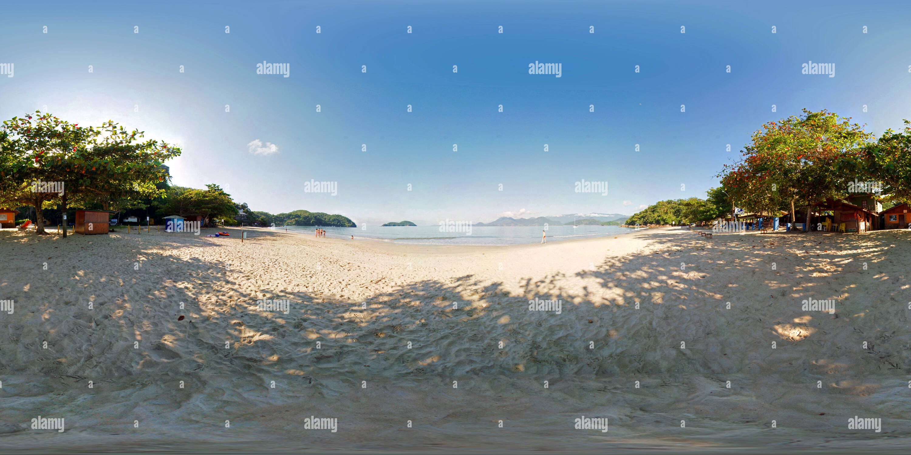 360° view of Praia da Almada - Alamy