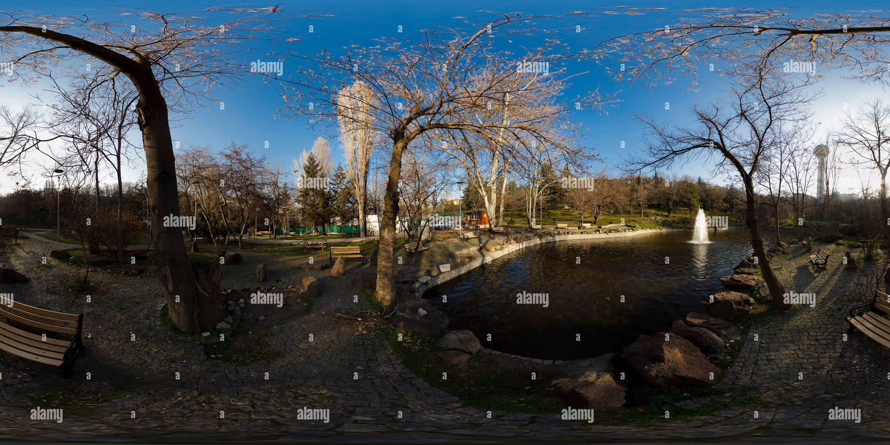360° view of Botanik Parkı, Ankara - Alamy