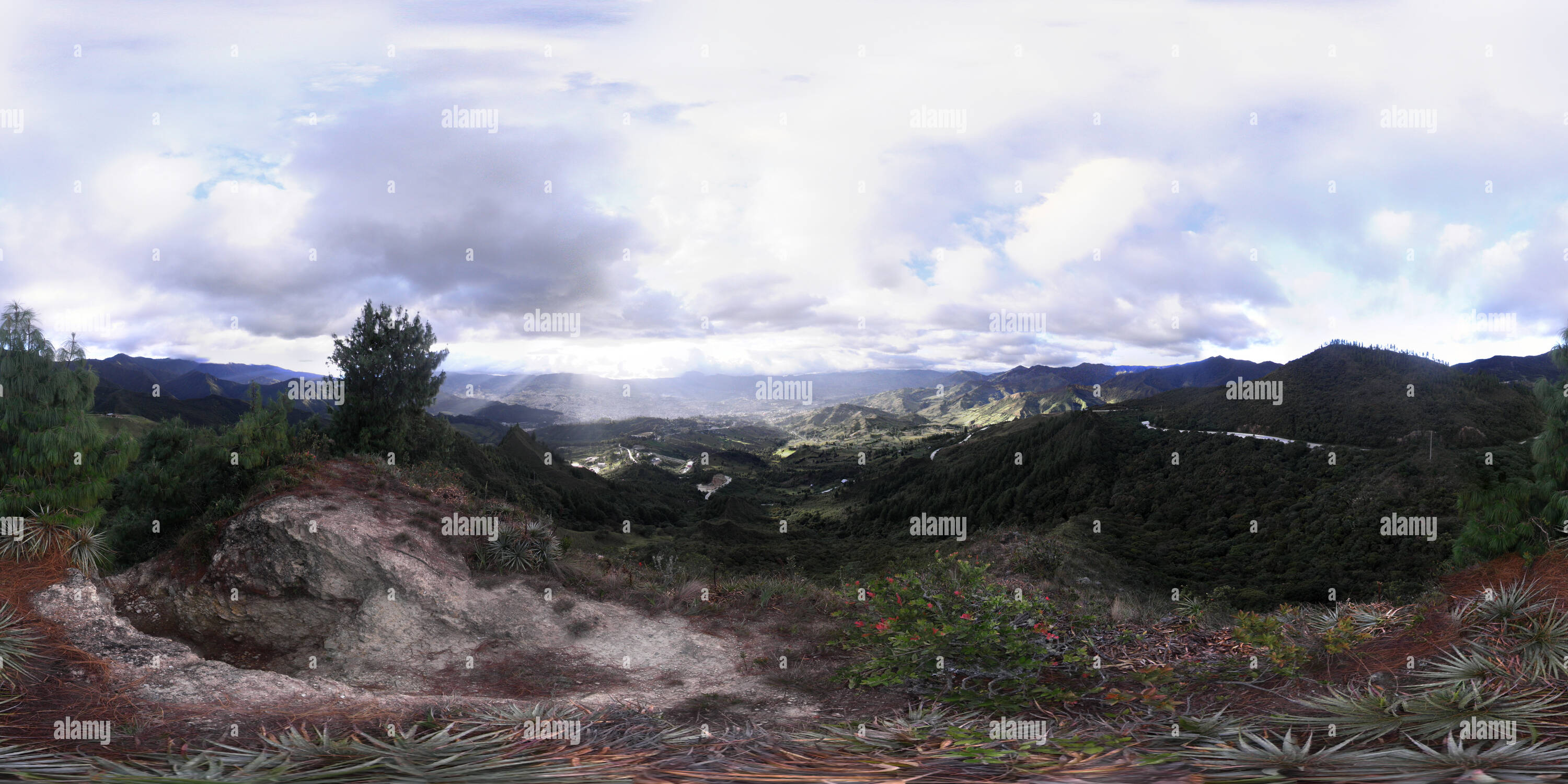 360° view of Loja view from El Tiro - Alamy 360° view of Loja view from El Tiro - Alamy