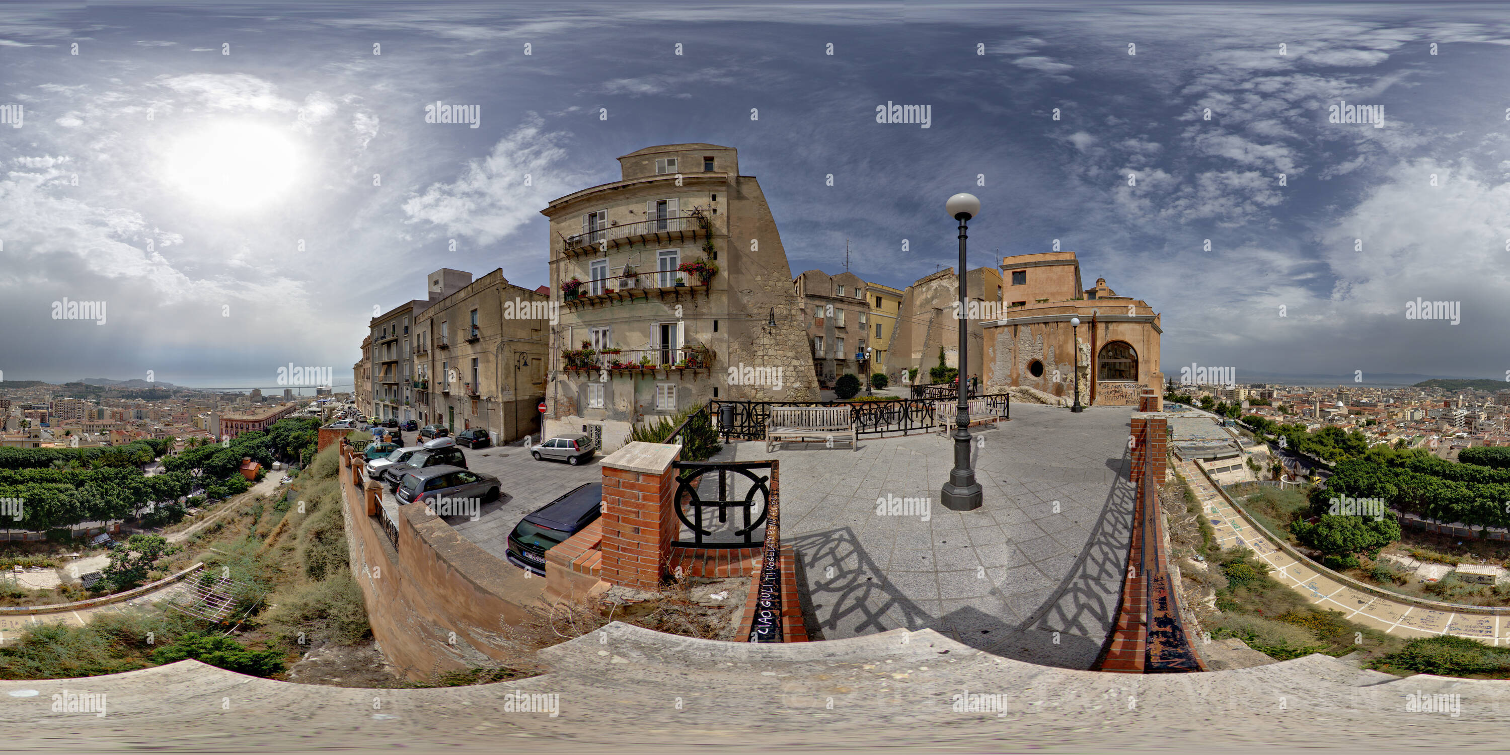360° view of View From Il Castello To East - Alamy