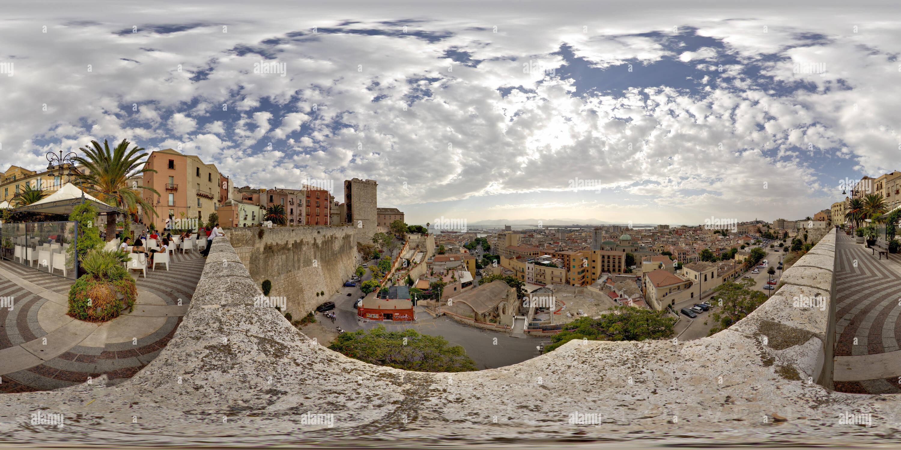 360° view of Bastione Santa Croce - Alamy