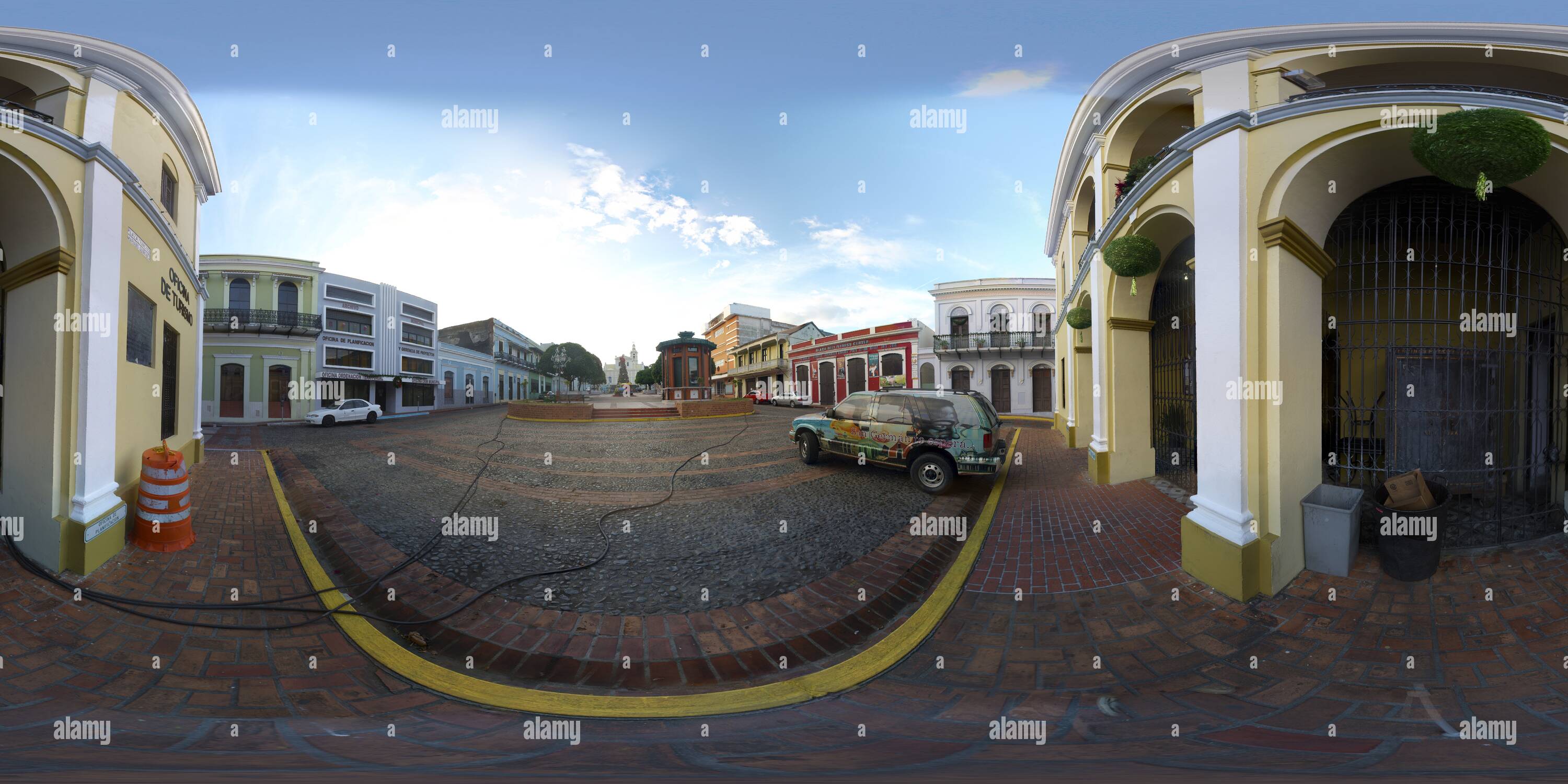 360° view of Plazita de San German - Alamy