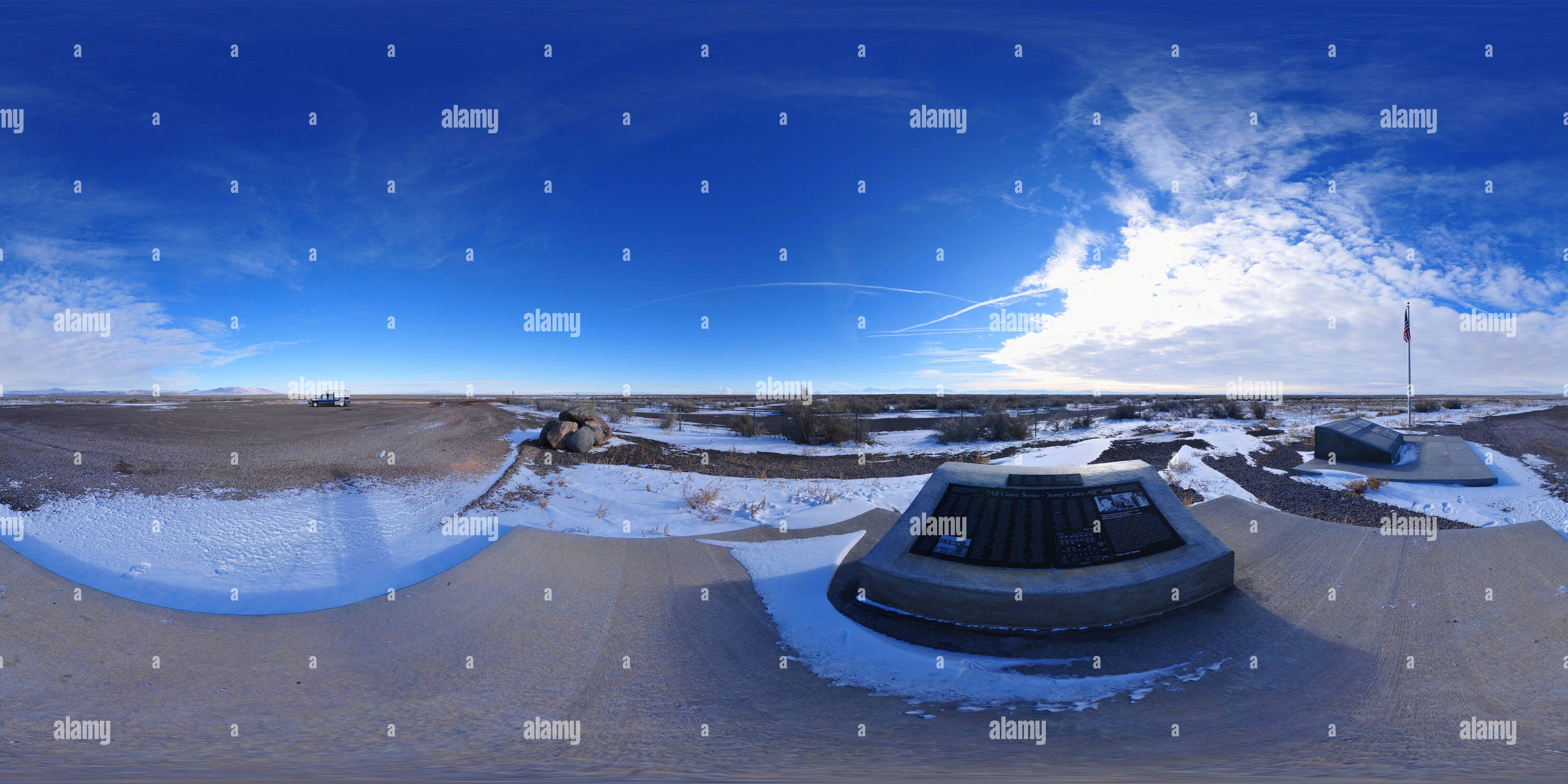 360° view of Topaz Japanese internment camp - Alamy