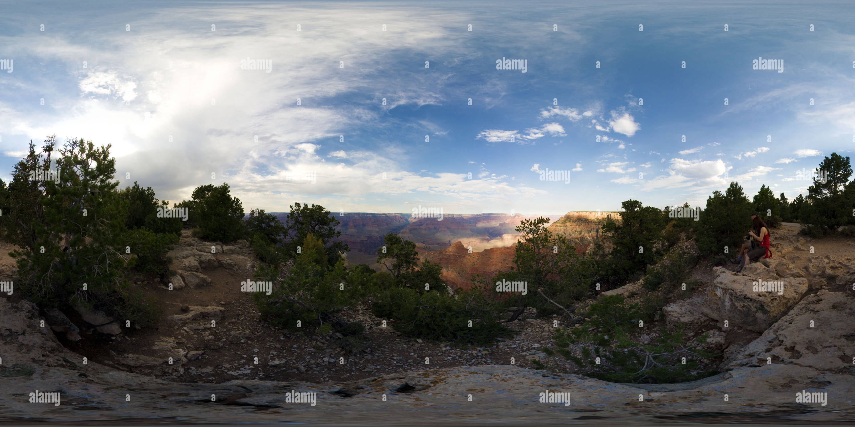 360° view of Grand Canyon, Arizona - Alamy