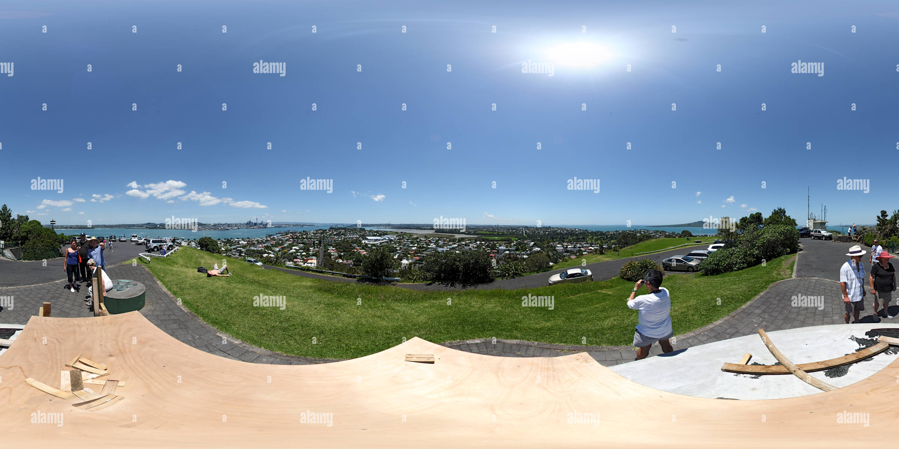 360° view of Mt Victoria, Davenport - Alamy