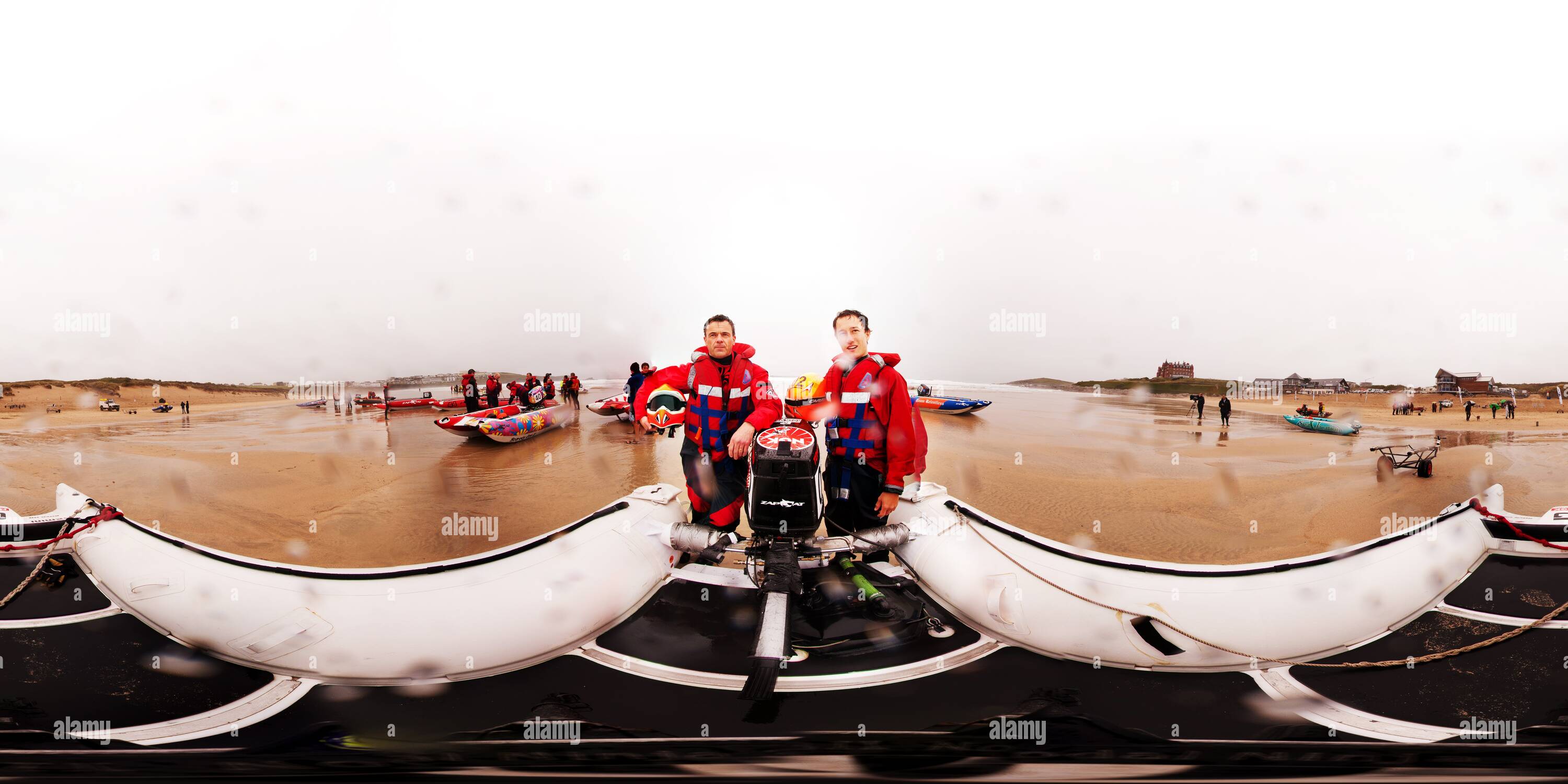 360° view of Zapcat Boat Racing - Alamy