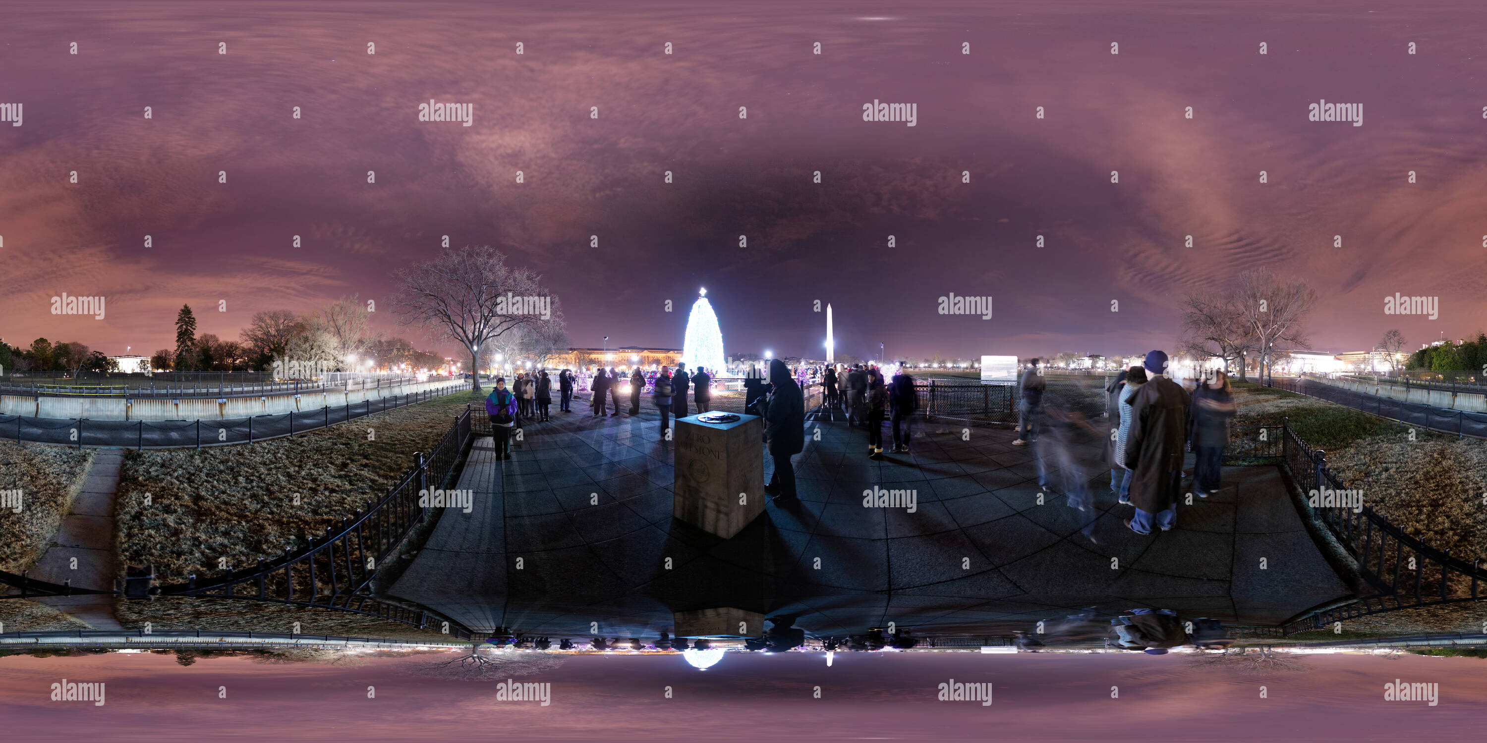 Zero milestone monument hi-res stock photography and images - Alamy