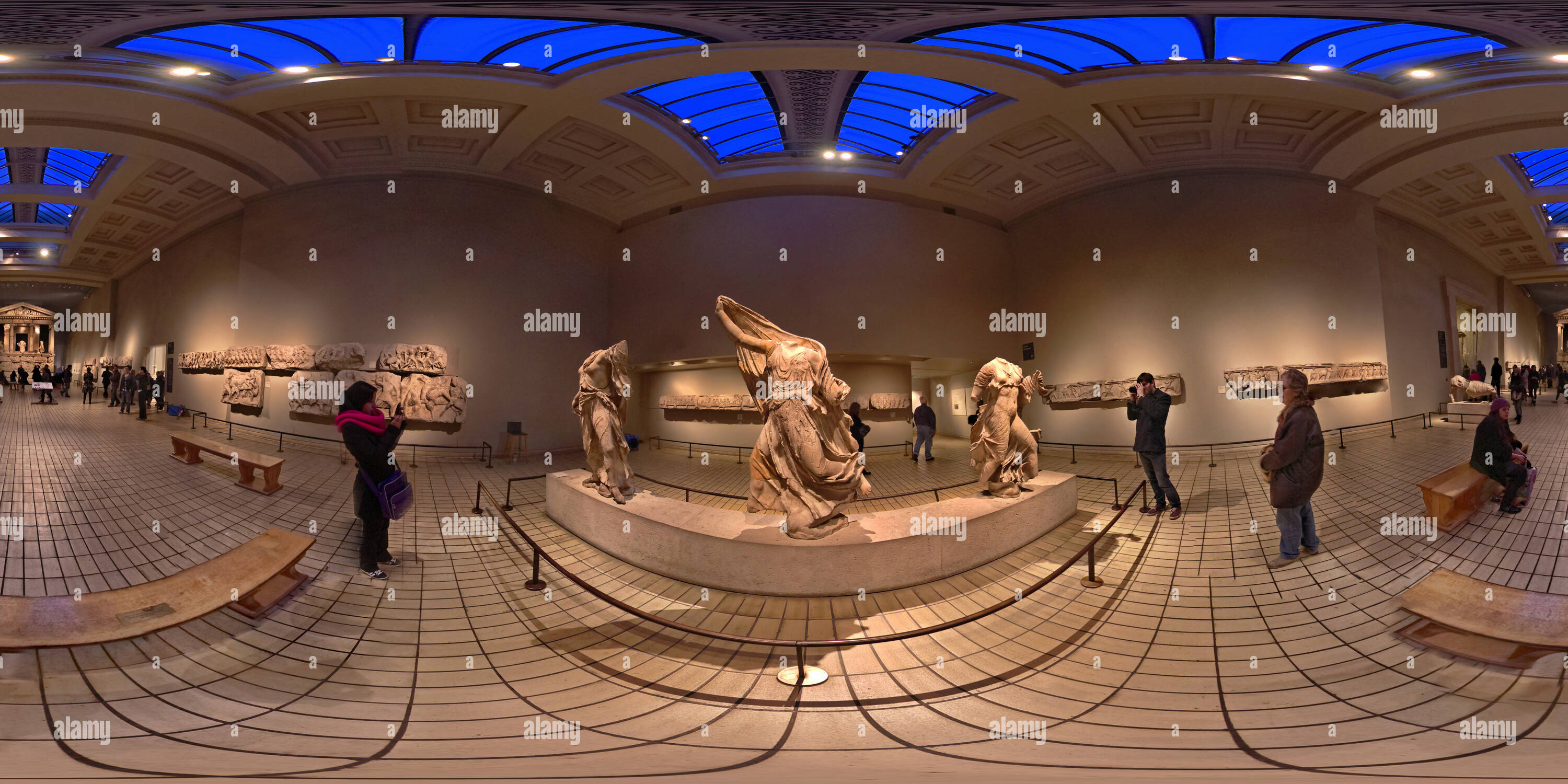 360° view of Three Nereids Greek Collection British Museum London ...