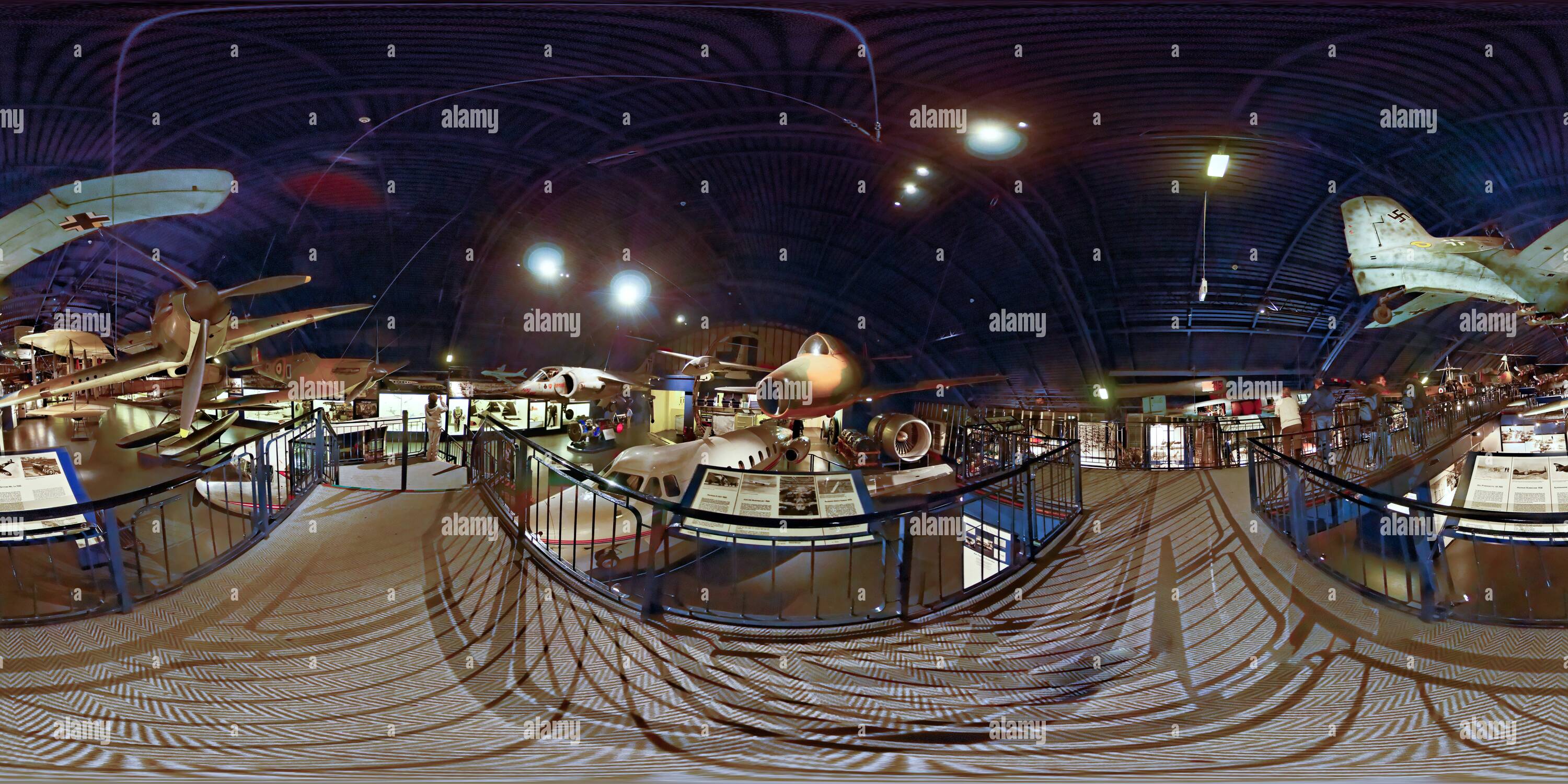 360° view of Sciense Museum Human Flight Section 02 London England - Alamy