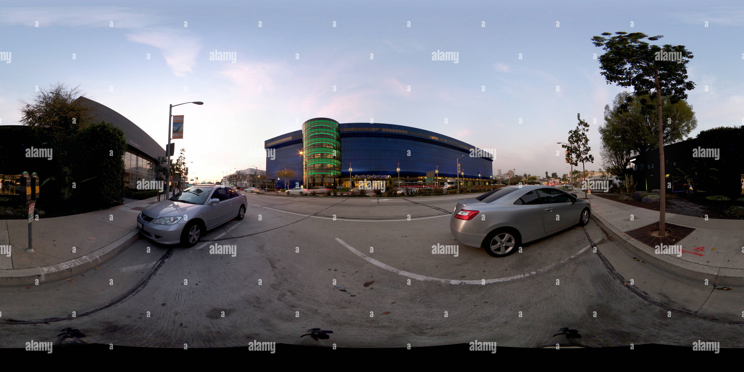 360° view of Pacific Design Center - Alamy
