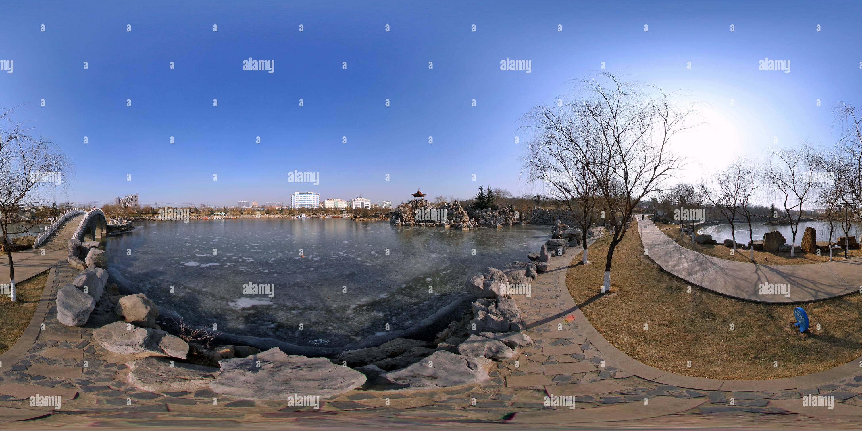 360° view of Shanxi Province in jincheng ze zhou park - Alamy