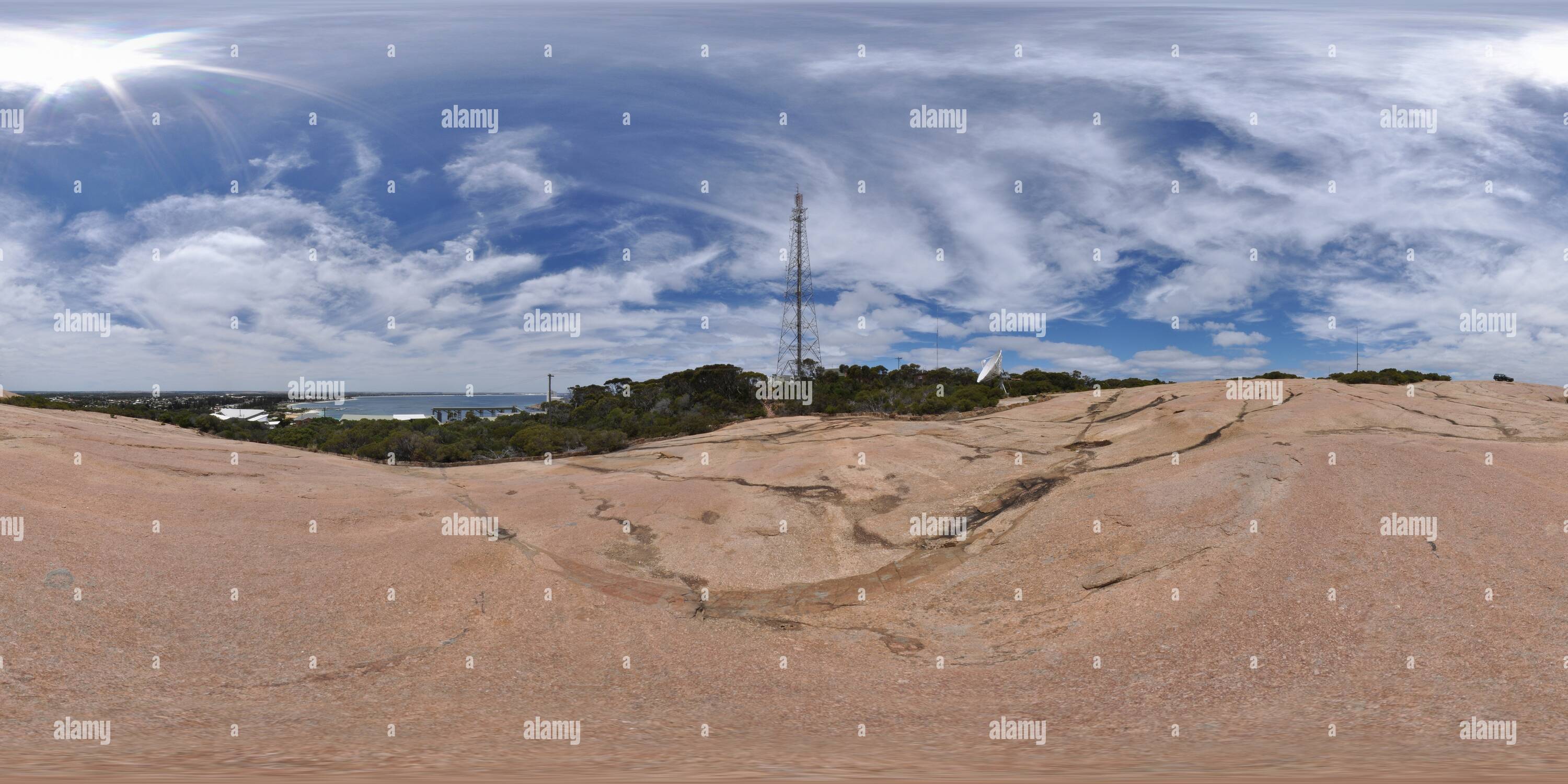 360° view of Esperance Harbour Lookout from rocks - Alamy