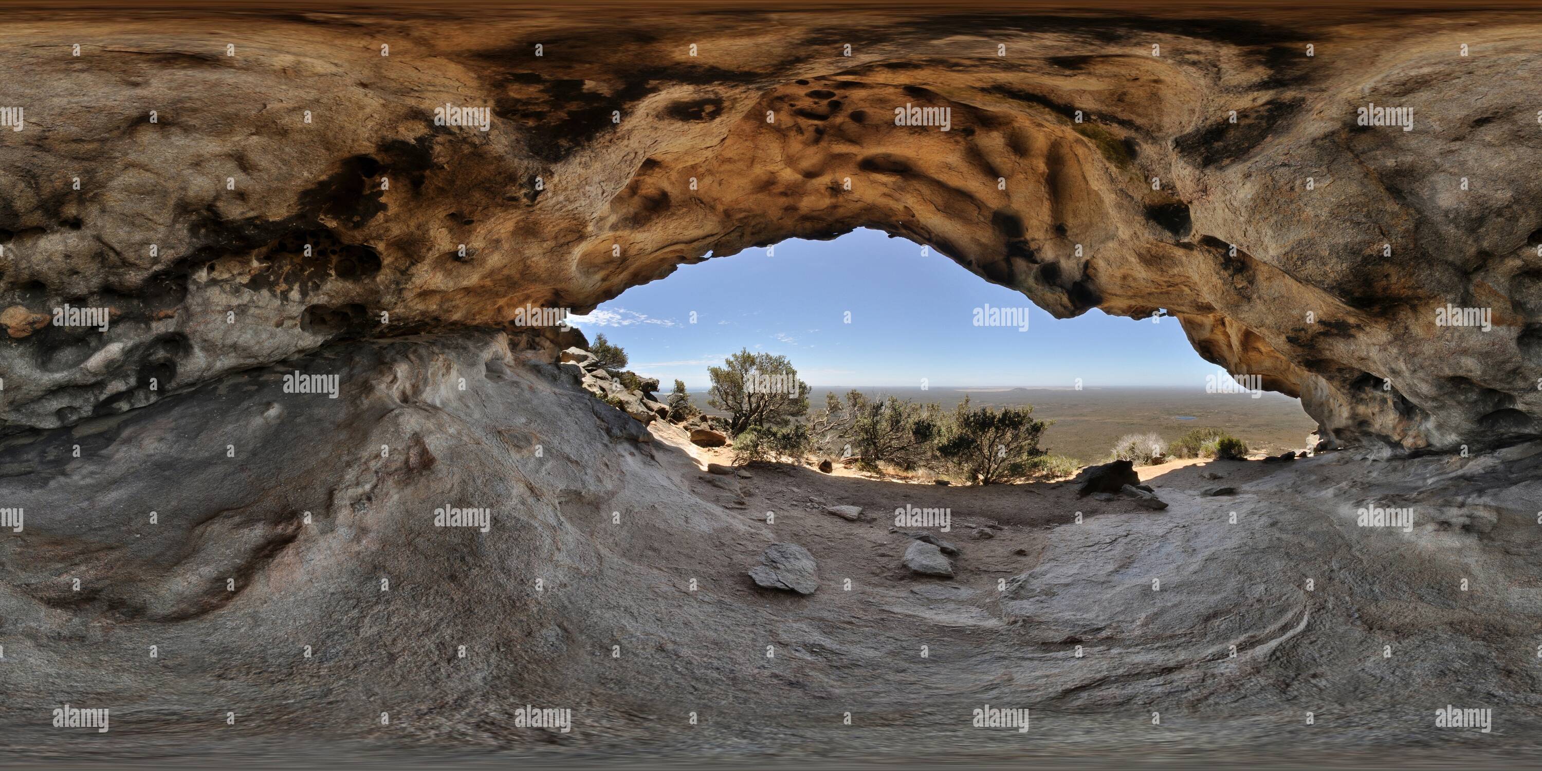 360° view of Frenchmans Peak Eye - Alamy
