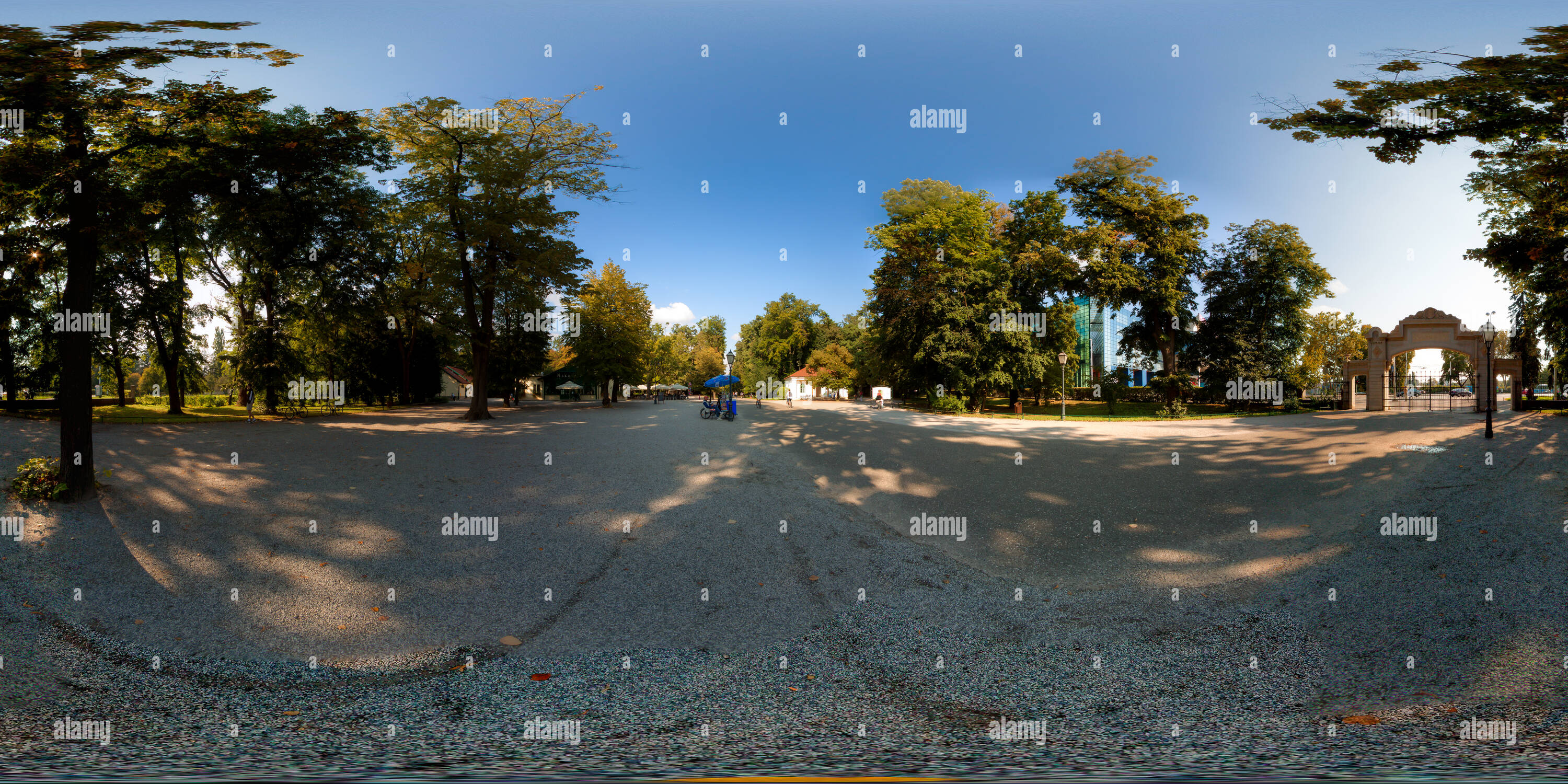360° view of Park Maksimir - entrance - Alamy