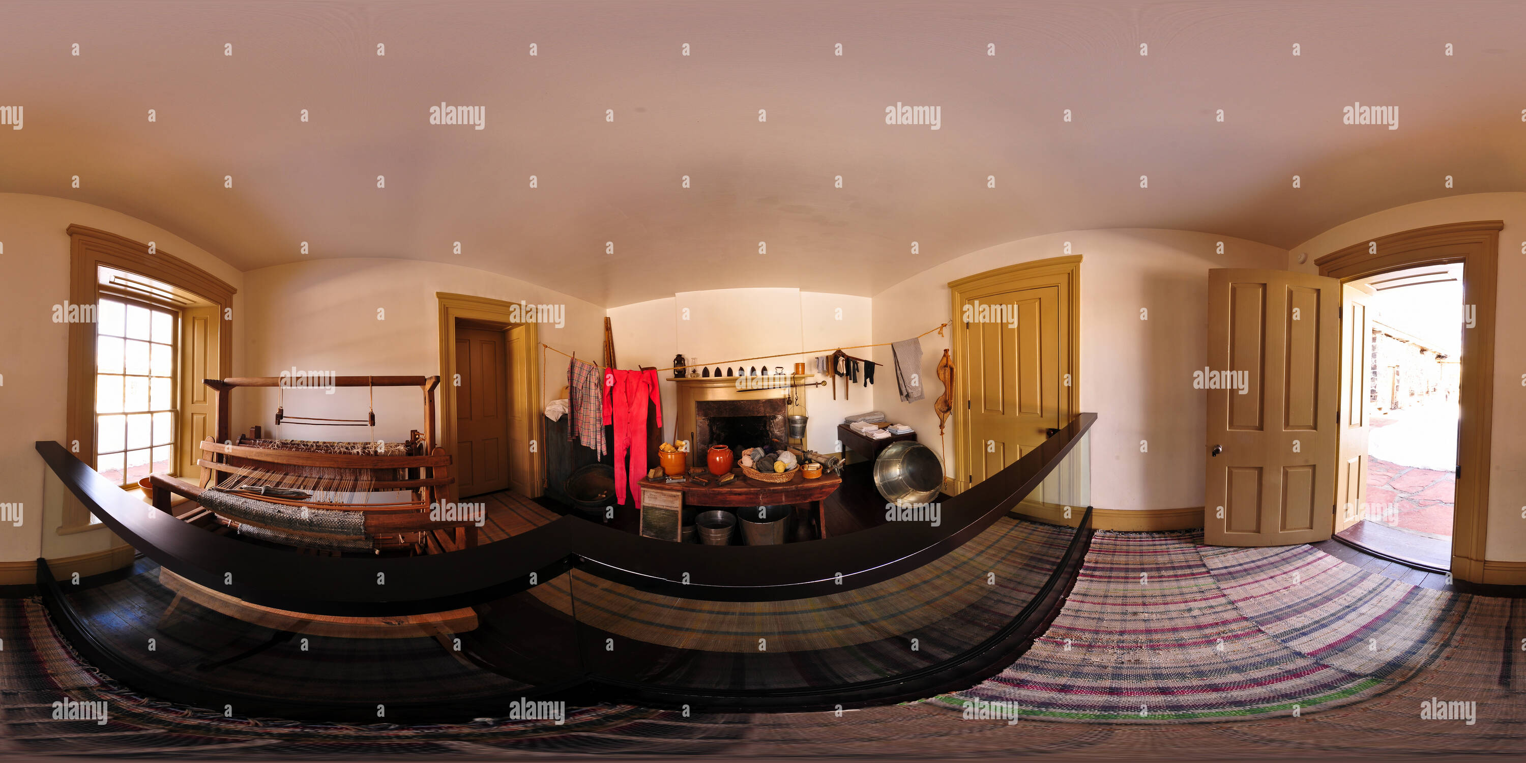 360° view of Cove fort laundry - Alamy