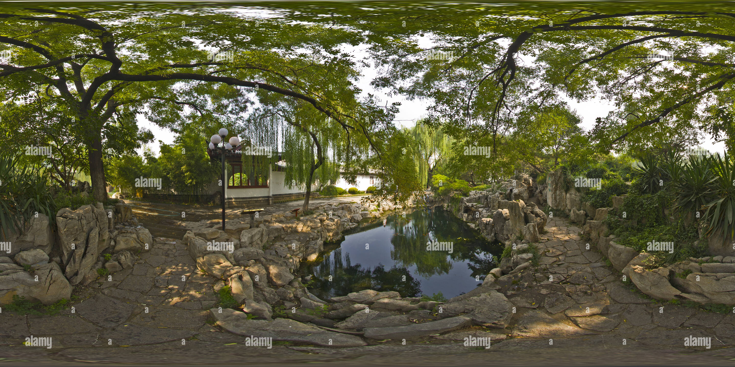 360° view of Jinan - Baotu - Happy Spring - Alamy