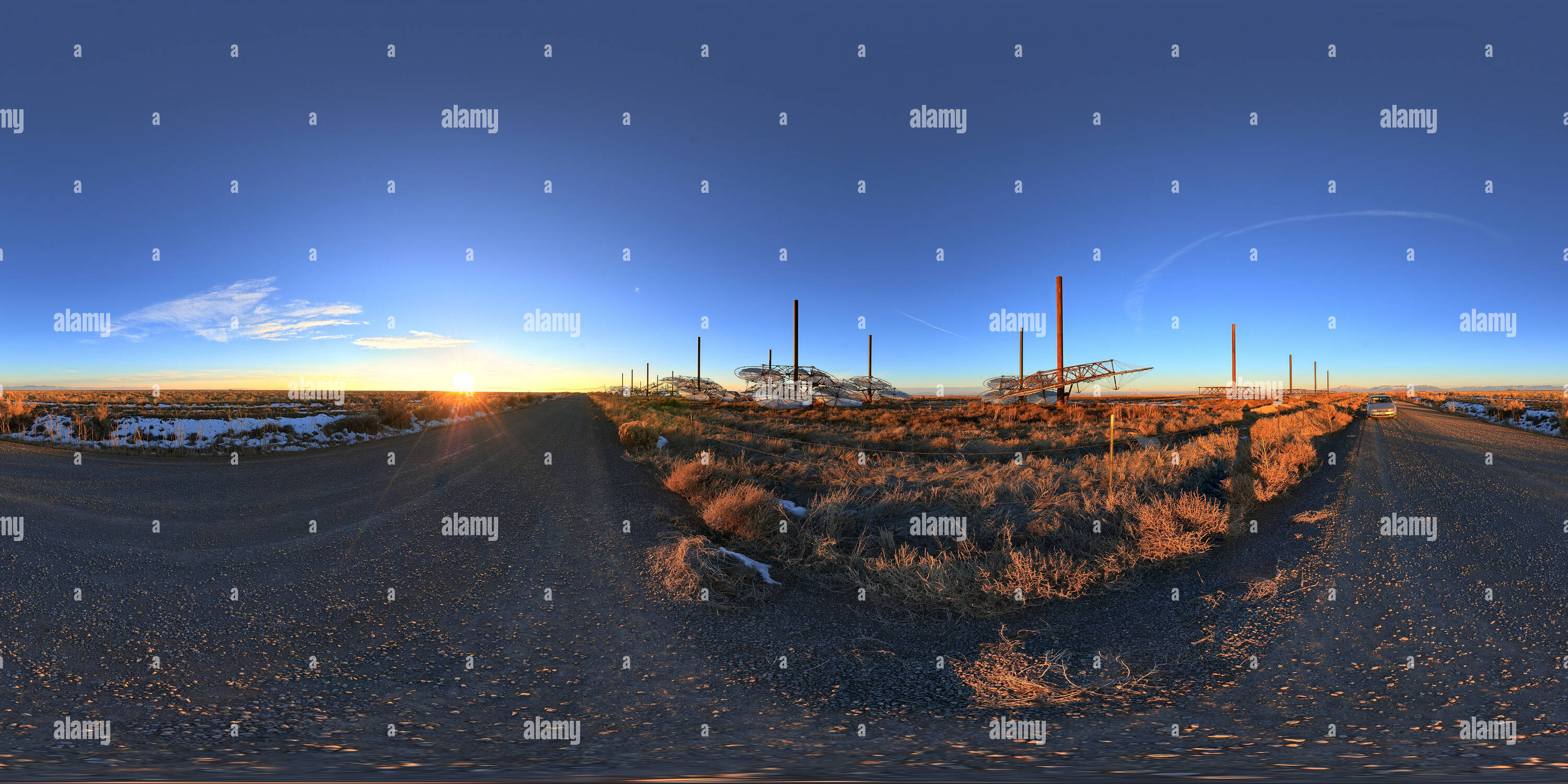 360° view of Solar Power Project - Millard county, Utah - Alamy
