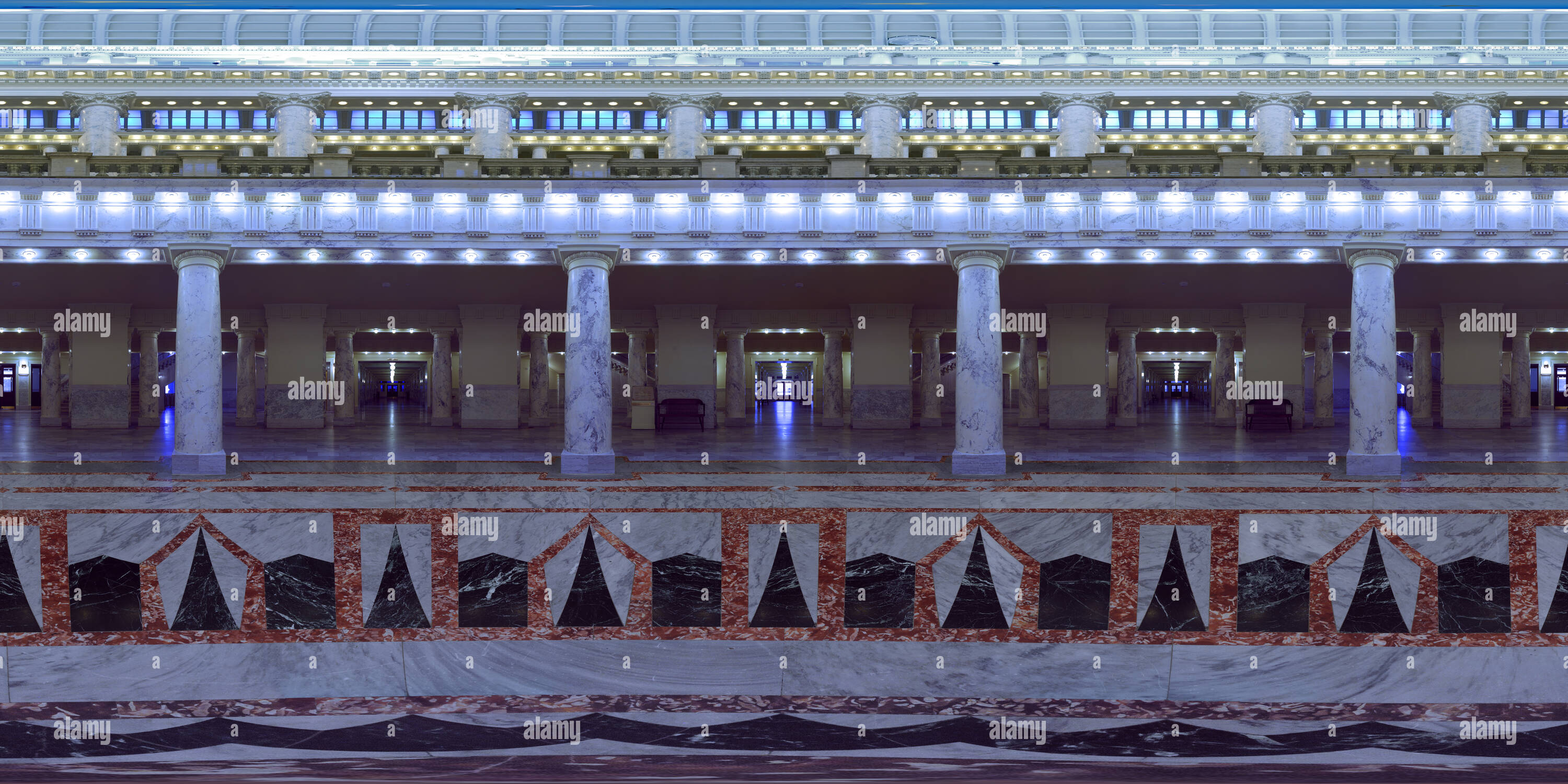 360° view of Idaho State Capital - Center Rotunda - Alamy