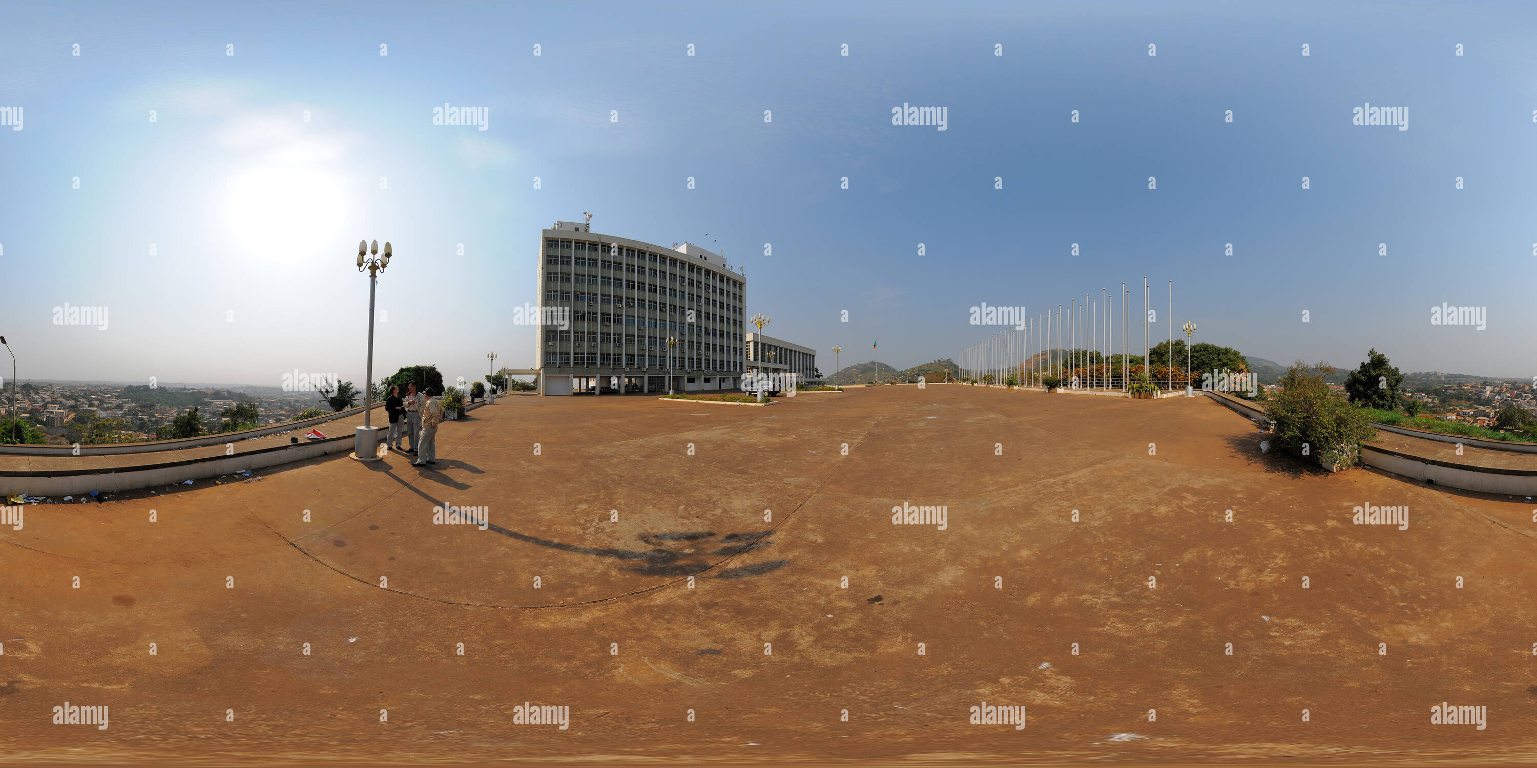 360° view of Palais de Congres, Yaounde, Cameroon - Alamy