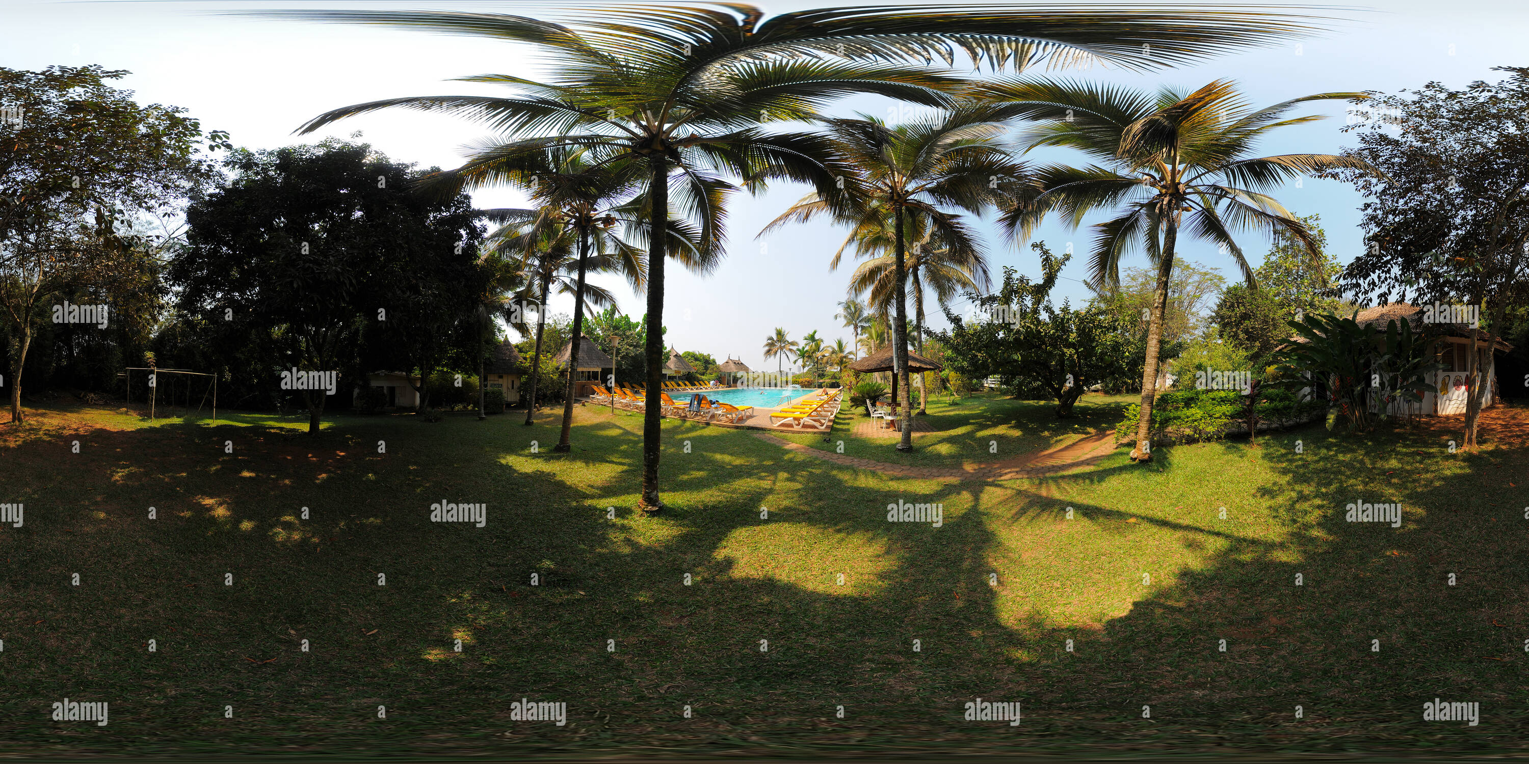360° view of Noah's Country Club, Yaounde, Cameroon - Alamy