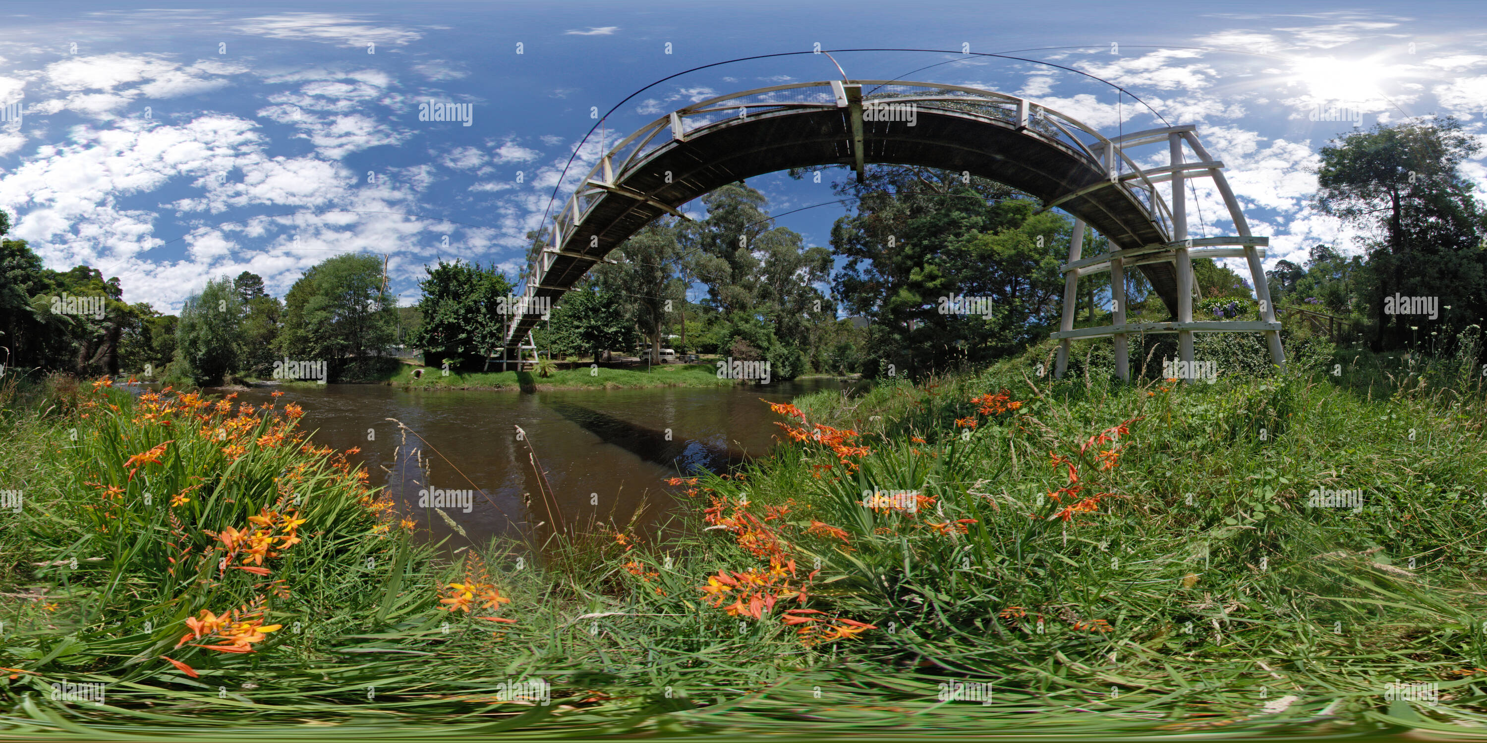 360° view of Yarra River, Warburton - Alamy