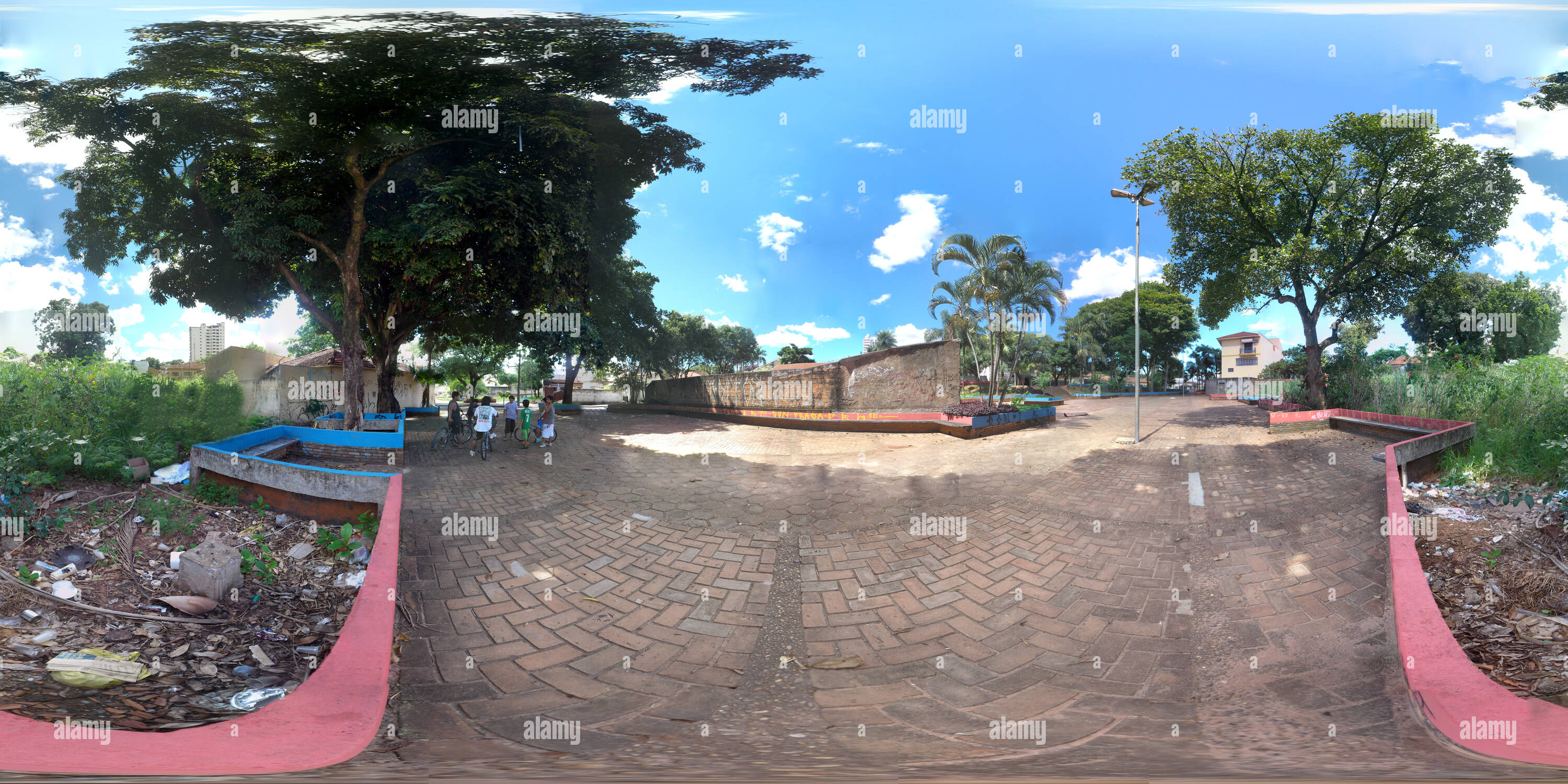 360° view of Praça do Bacarin - Alamy