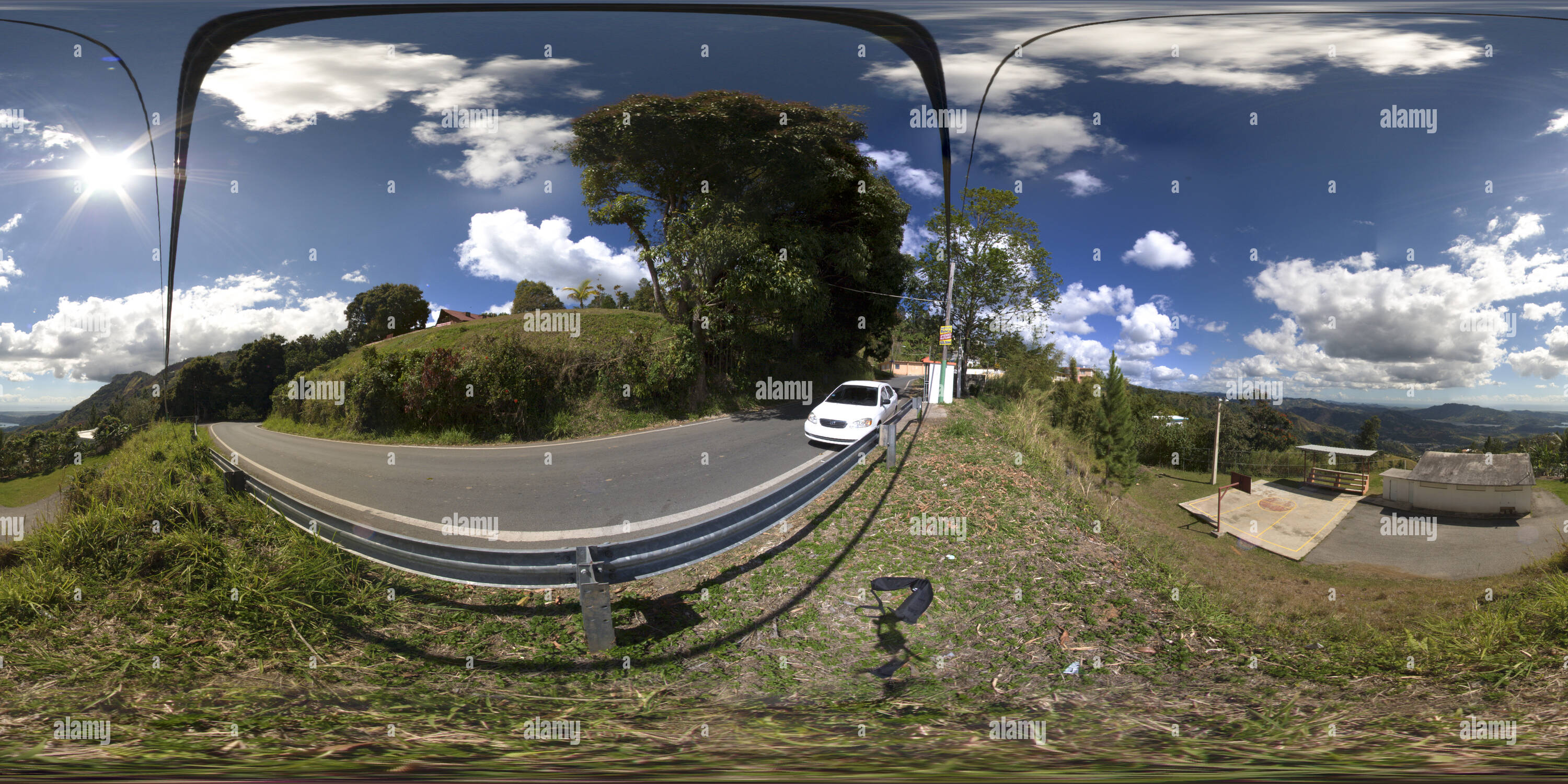 360° view of Mountain of Villaba Puerto Rico - Alamy