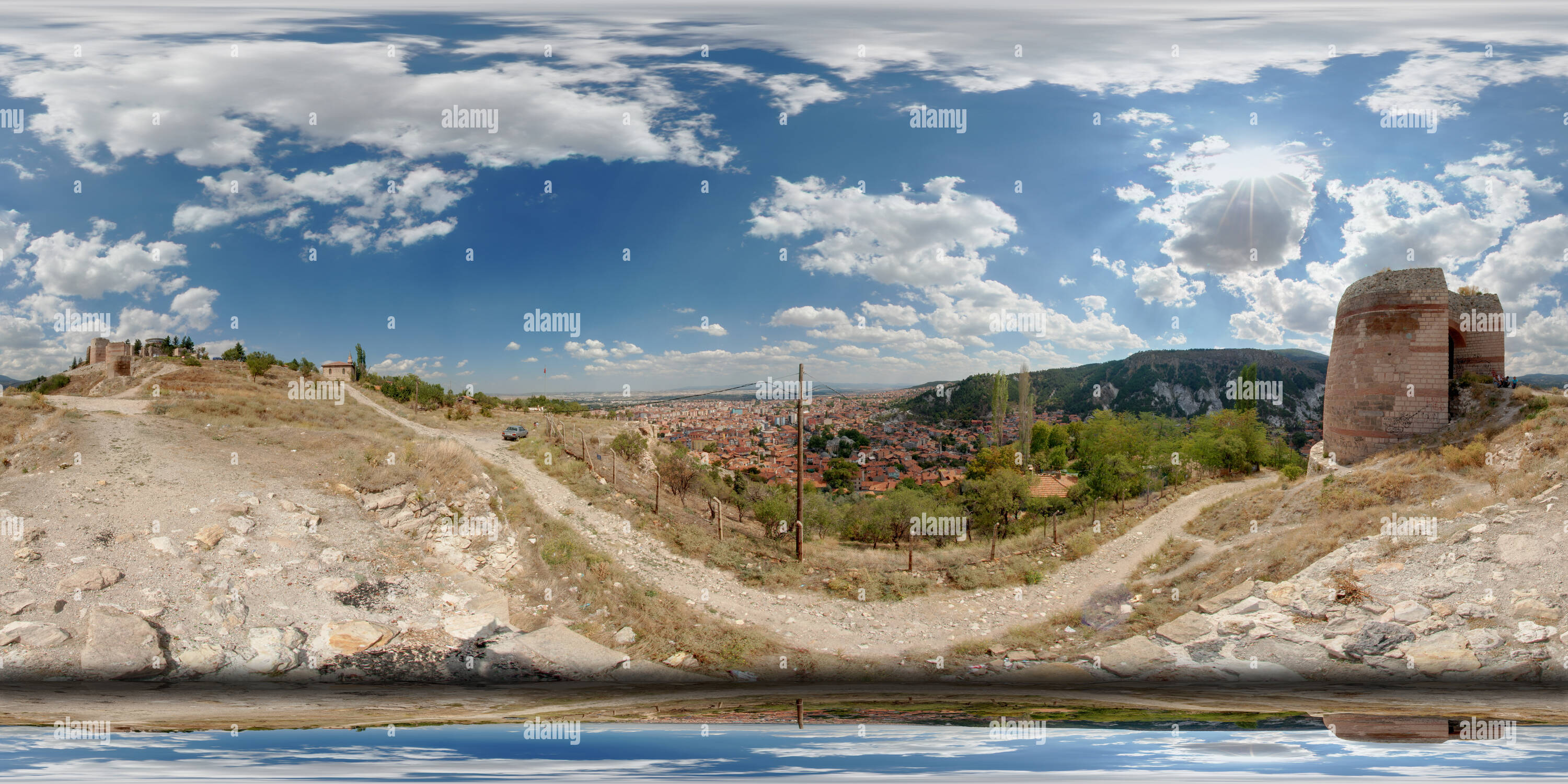 360° view of Kütahya - Hisar'dan Görünüş - Alamy
