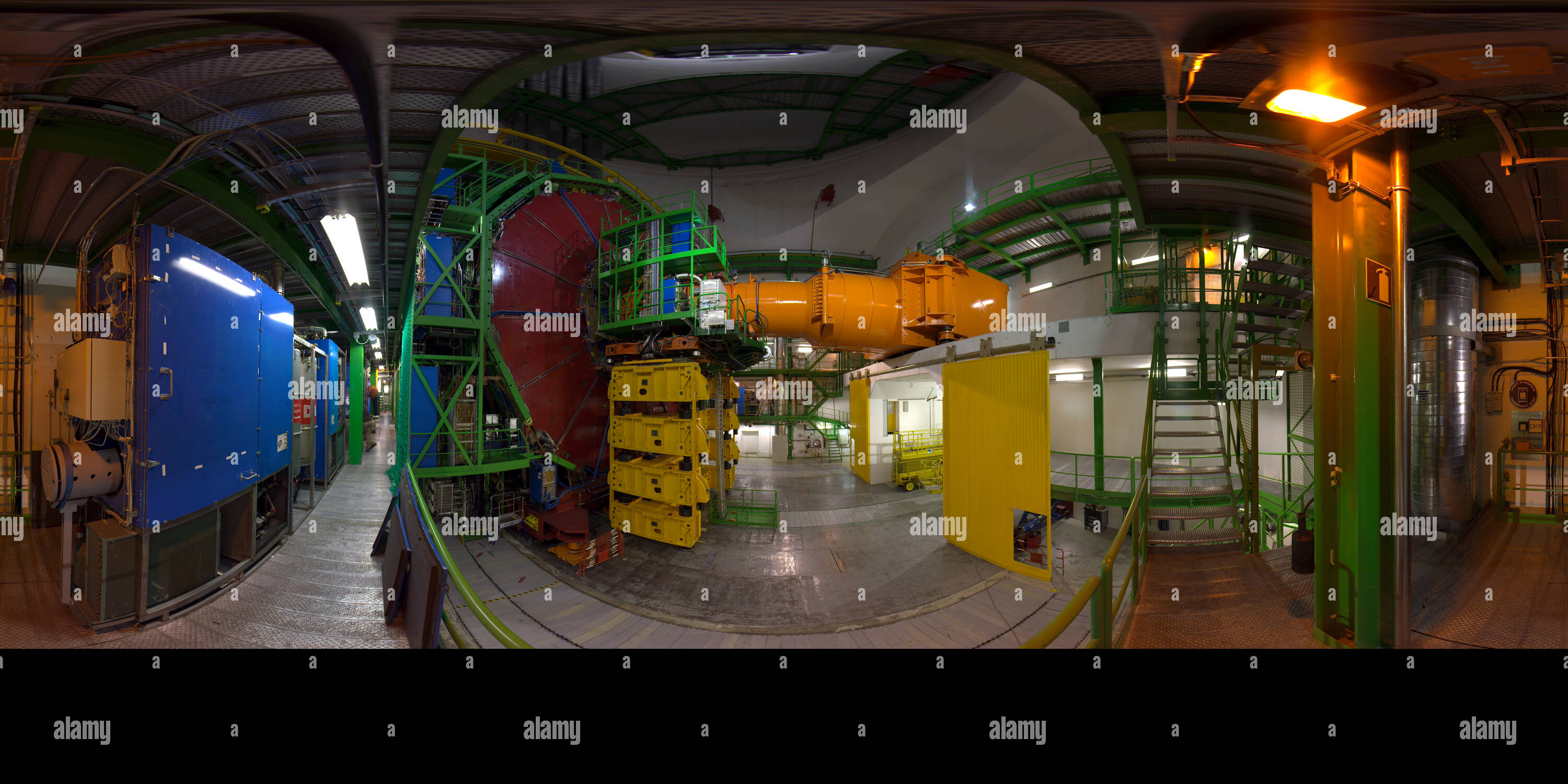 360° view of CERN CMS 3 - Alamy