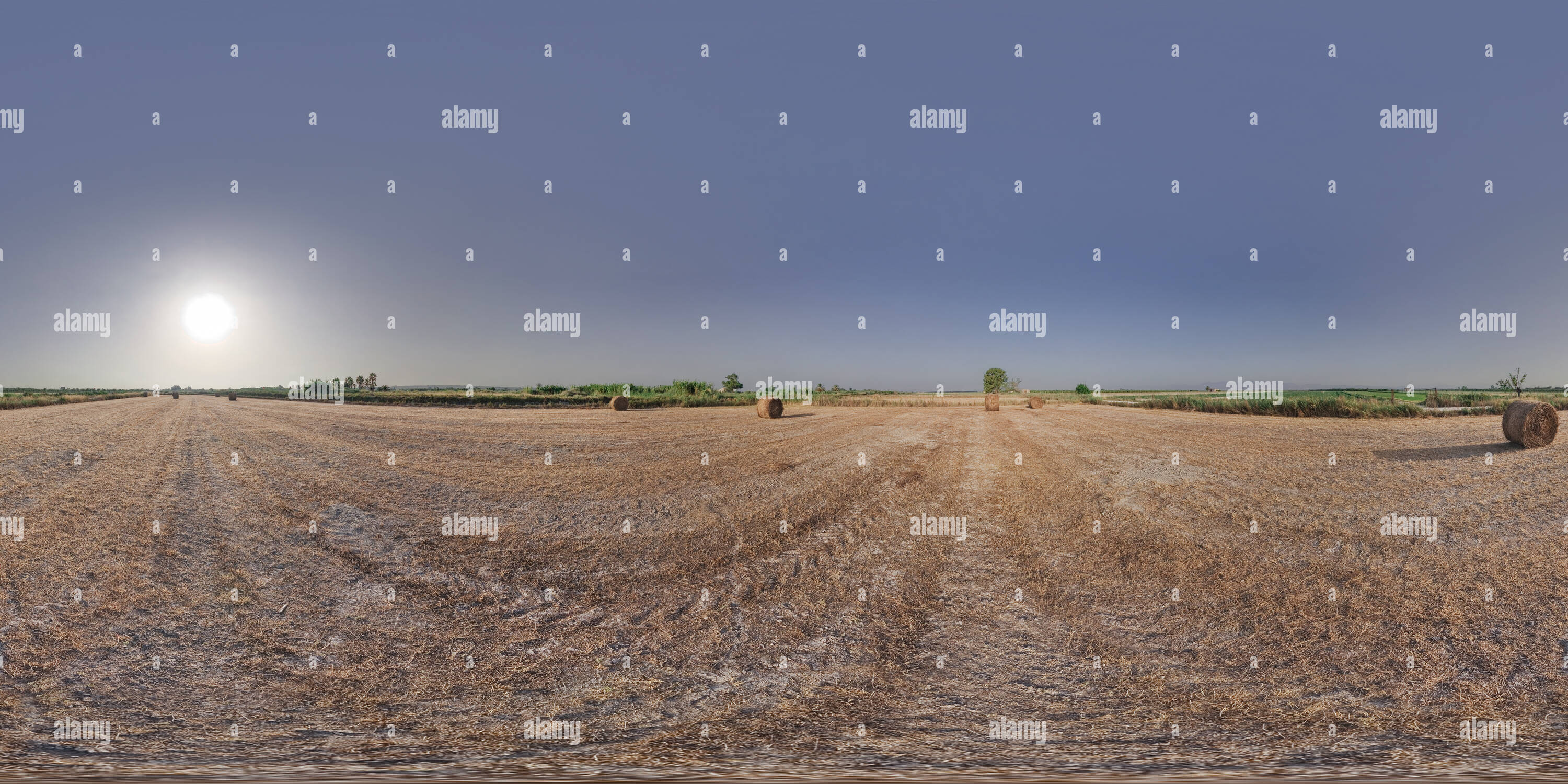360° view of Dry Farming Land - Alamy