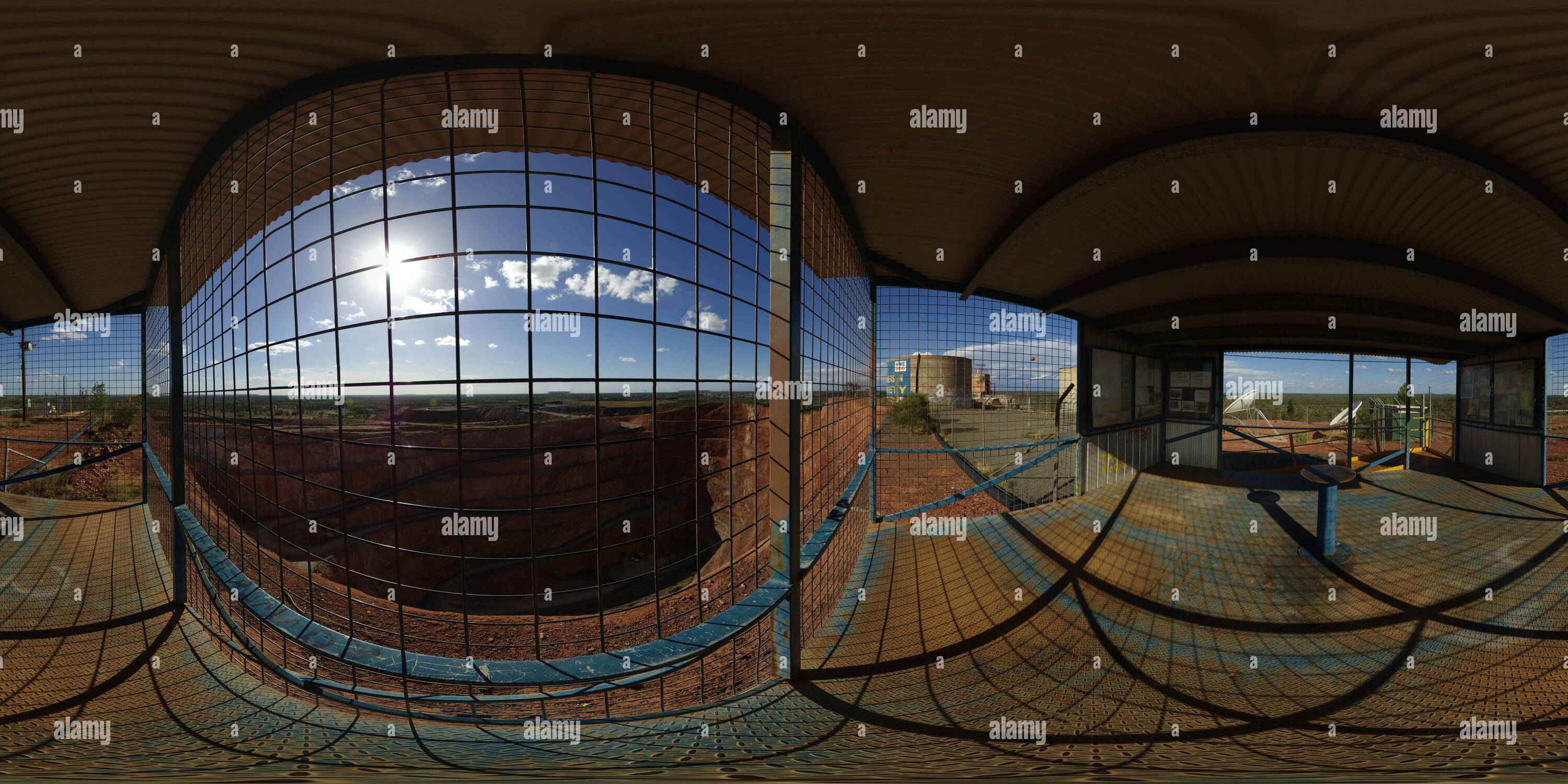 360° view of Fort Bourke Lookout - Alamy