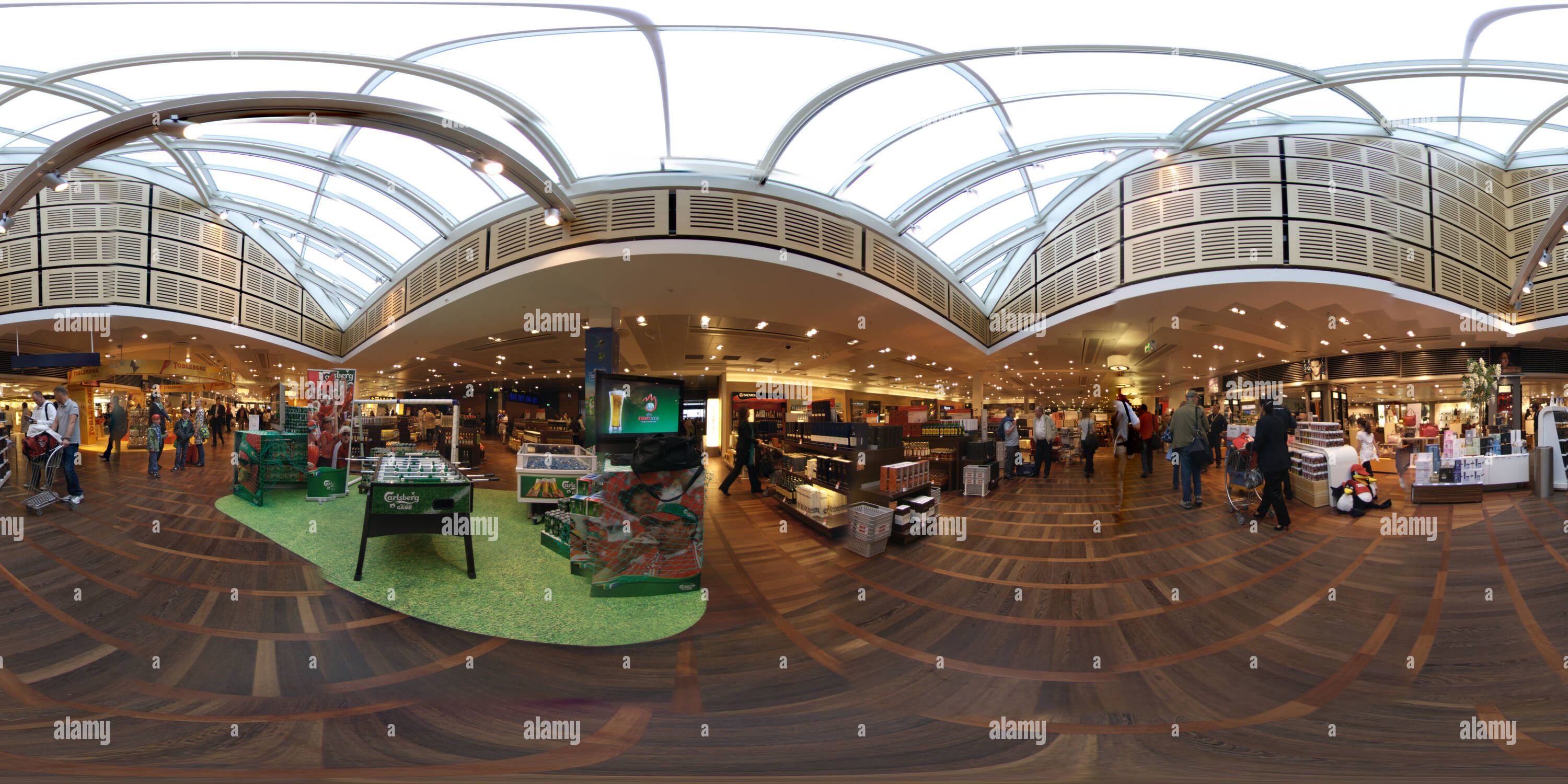 360° view of Copenhagen airport, Denmark - Alamy