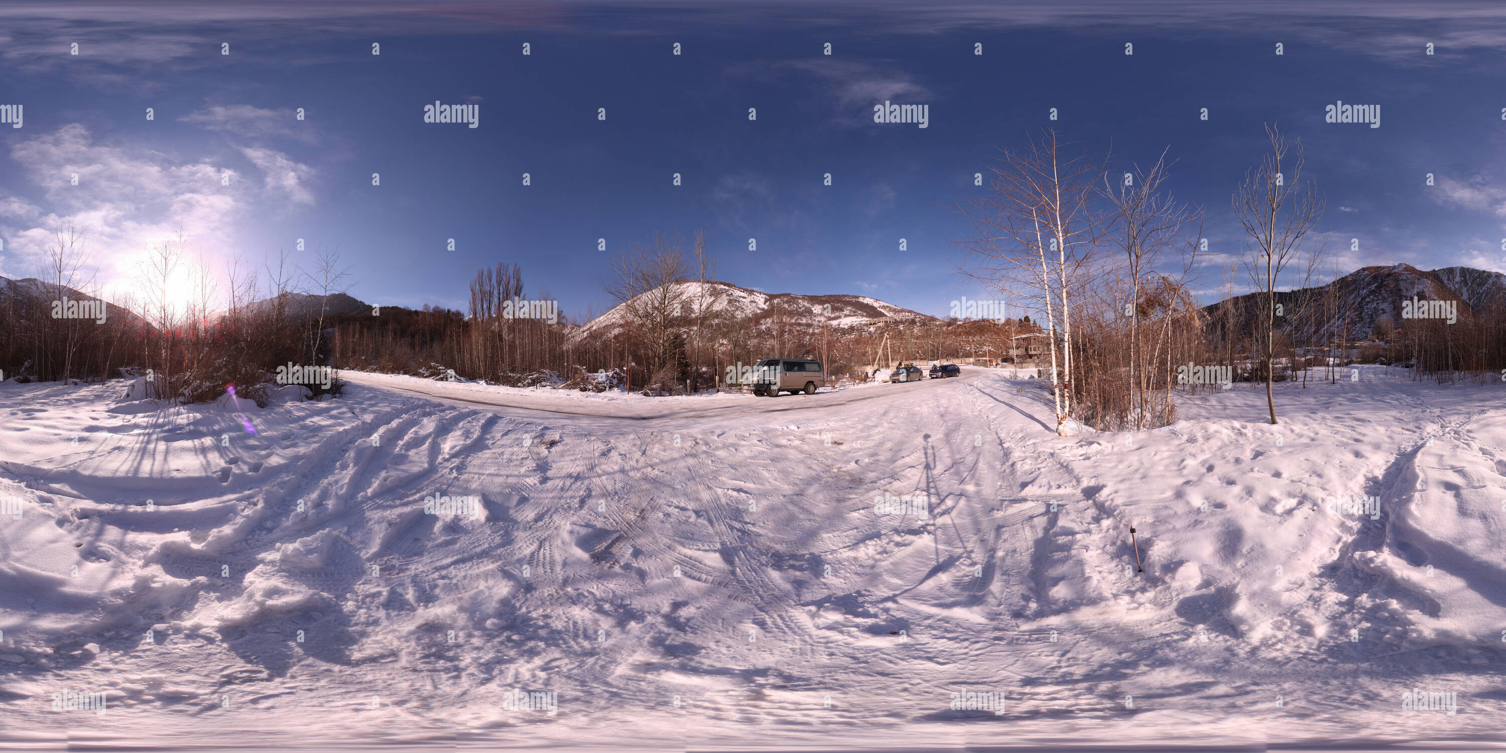 360° view of Bus stop 28 - Alamy