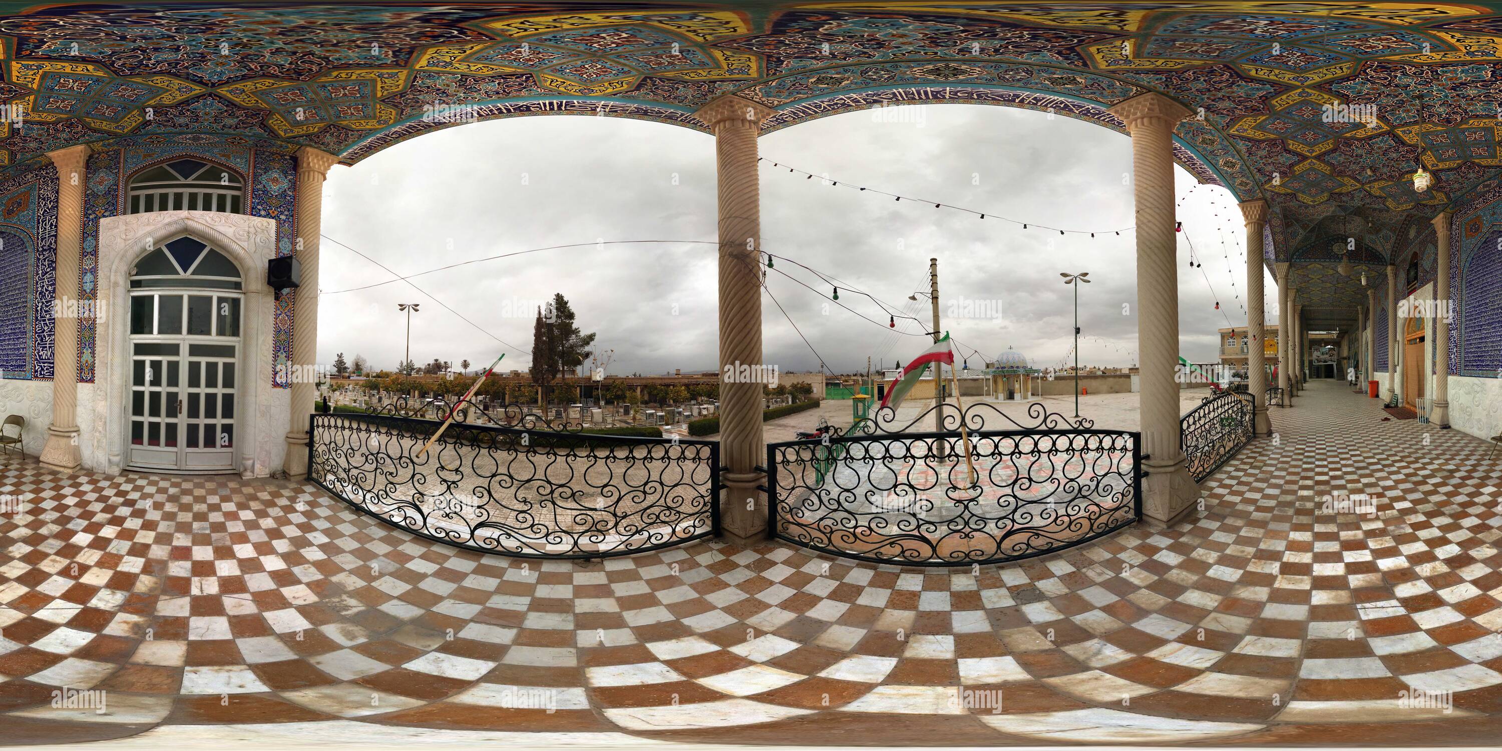 360° view of Astane Shahzade Ghasem & Shahzade ebrahim - Alamy