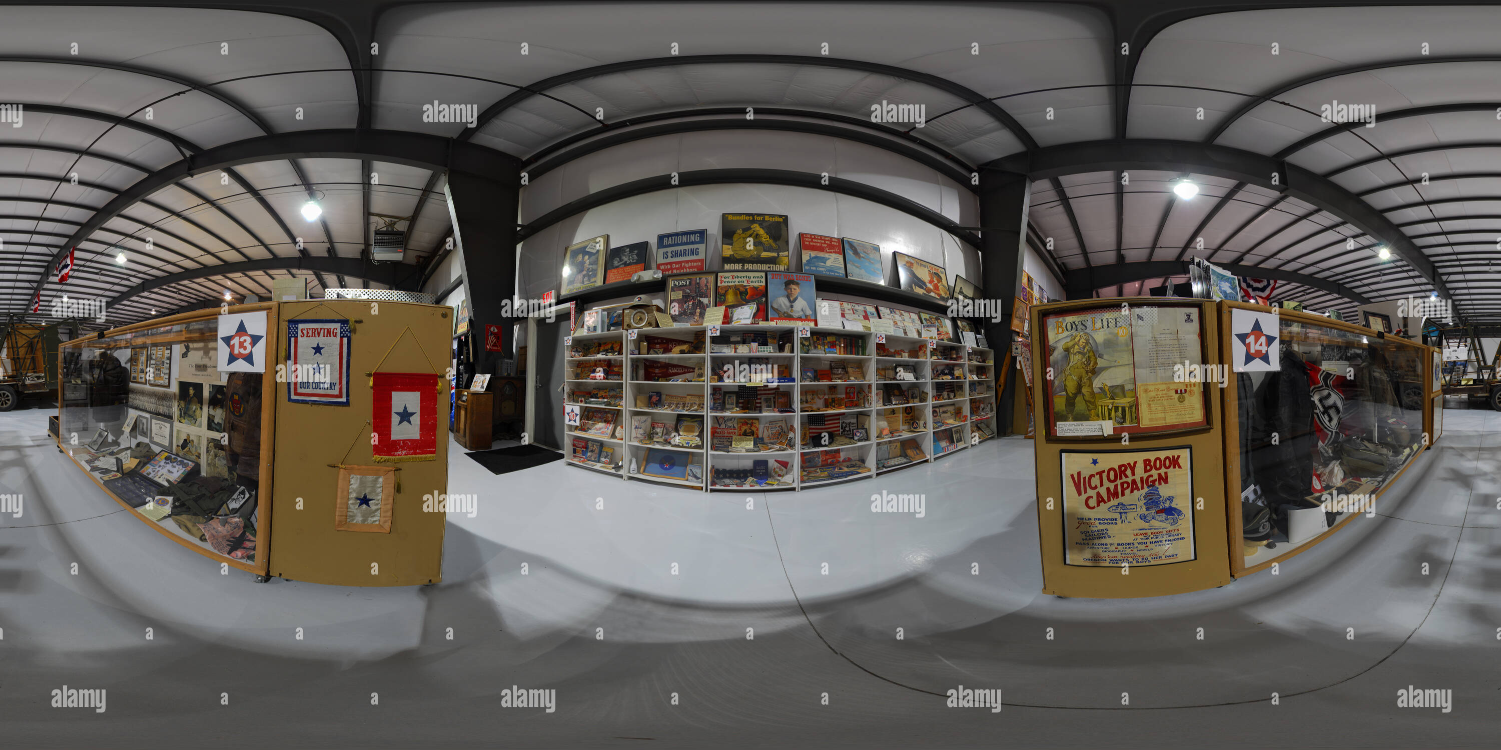 360° view of The Warhawk Air Museum - Displays - Nampa, Idaho, USA - Alamy