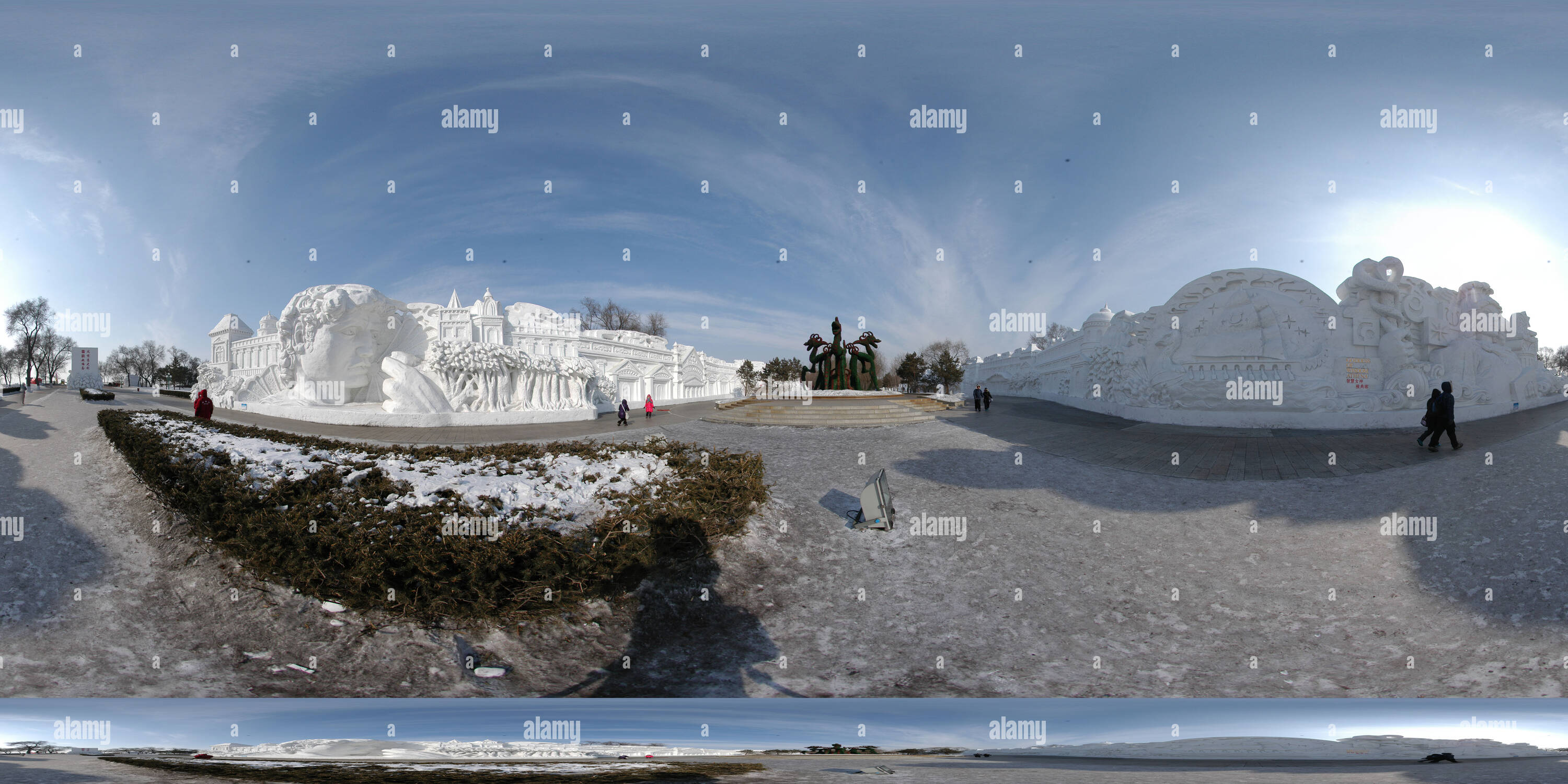 360° view of Harbin Snow Expo1 - Alamy