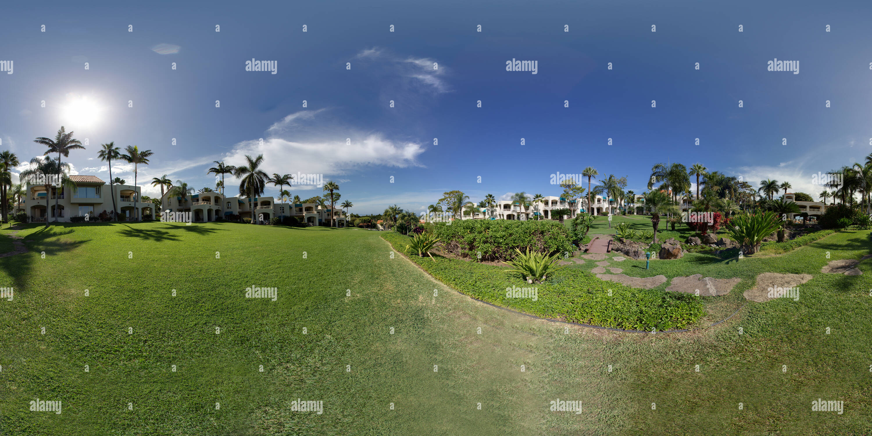 360° view of Home away from home. Maui Hawaii - Alamy