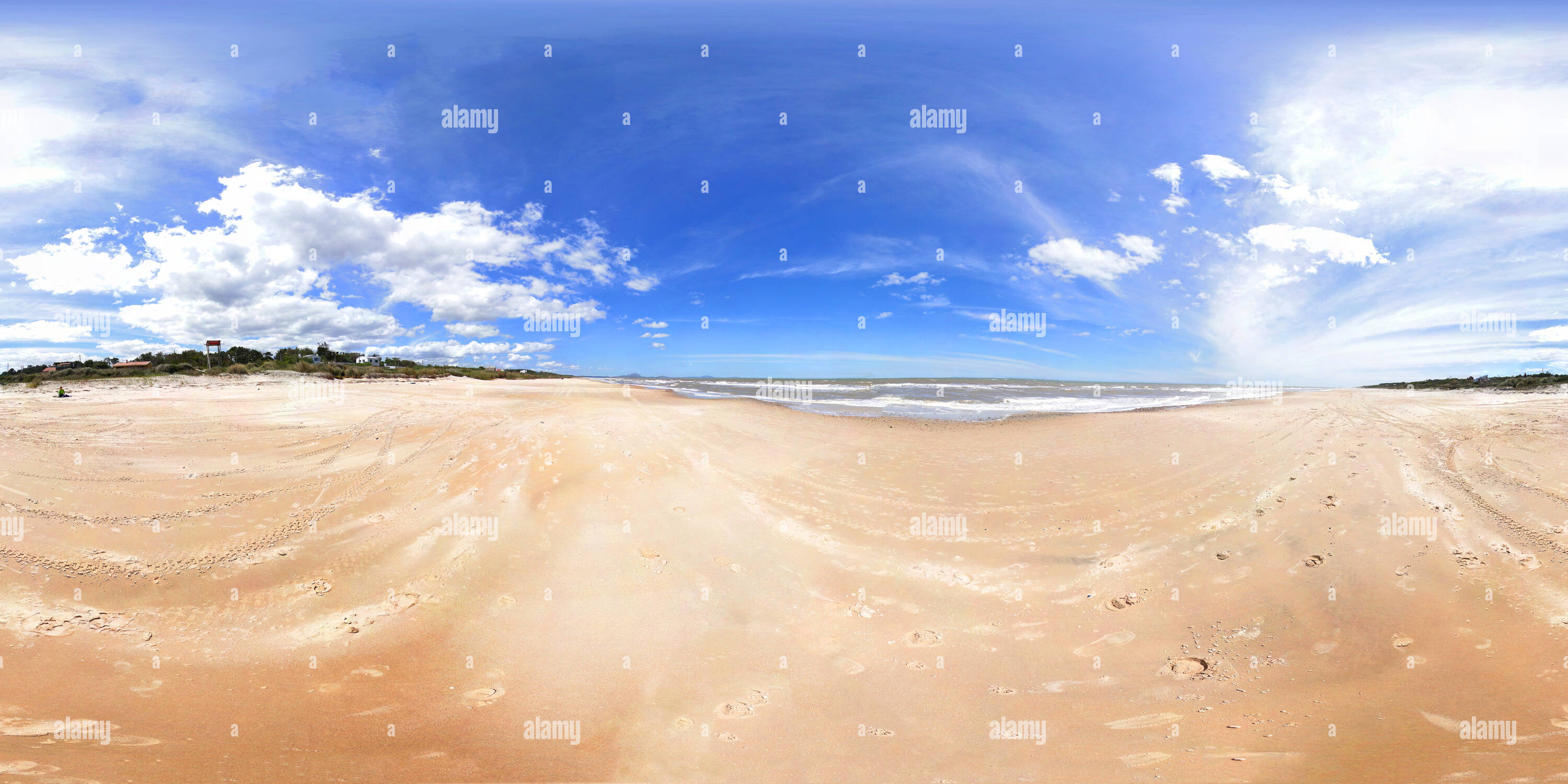 360° view of Santa Ana, Beach by Around Studio - Alamy