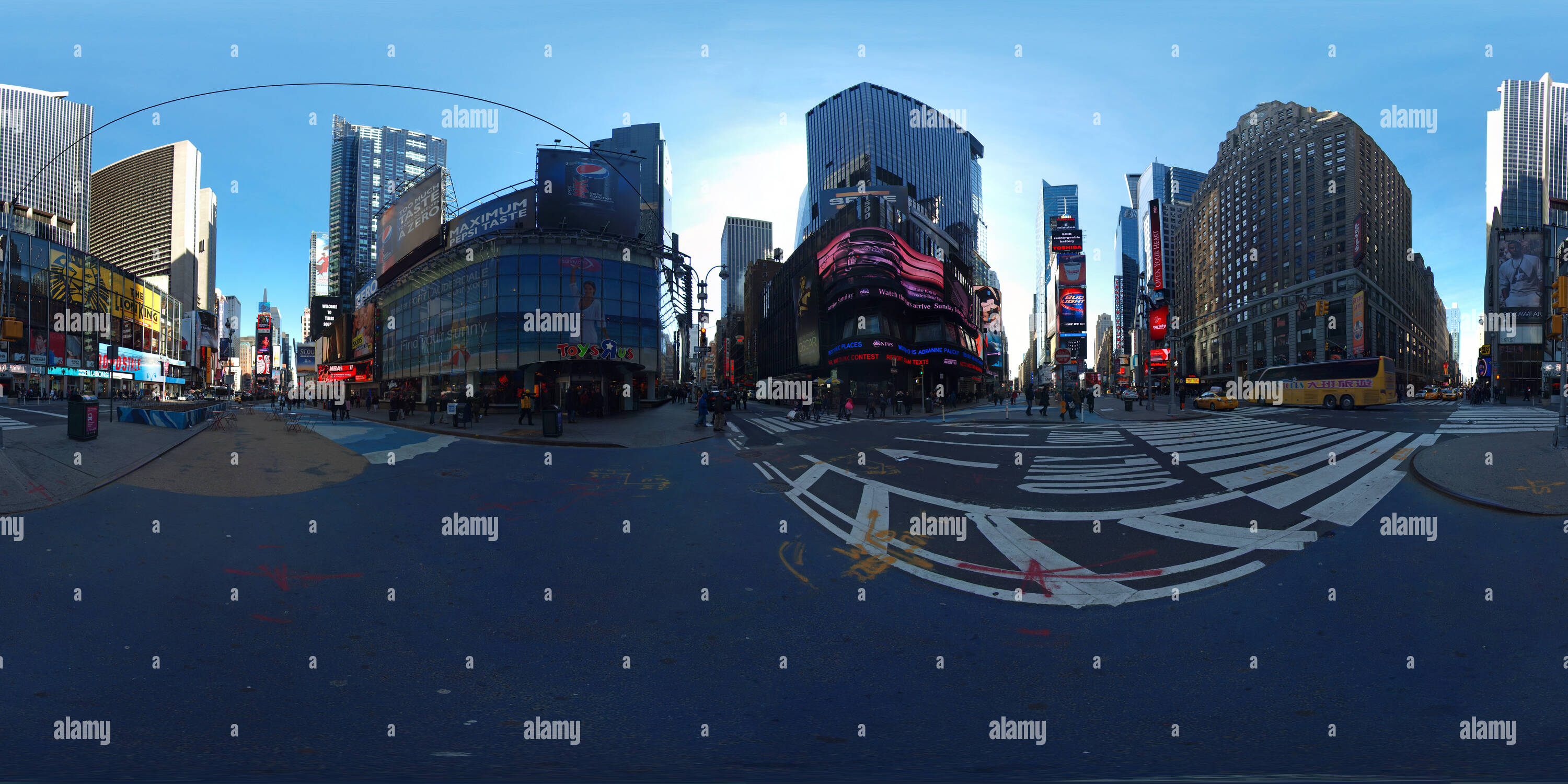 360° view of Yet another one from Times Square - Alamy