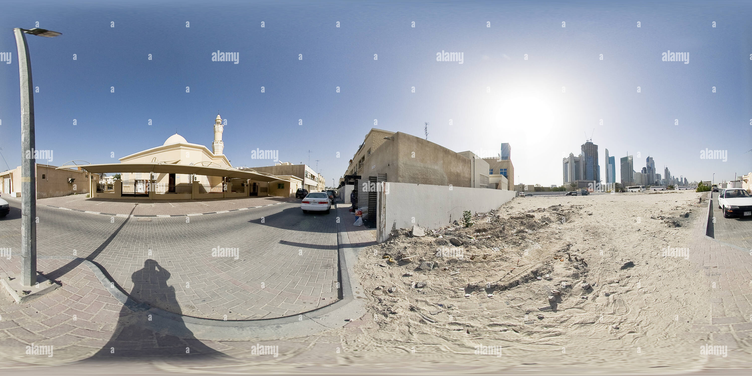 360° view of Mosque at 20A St., Satwa, Dubai - Alamy