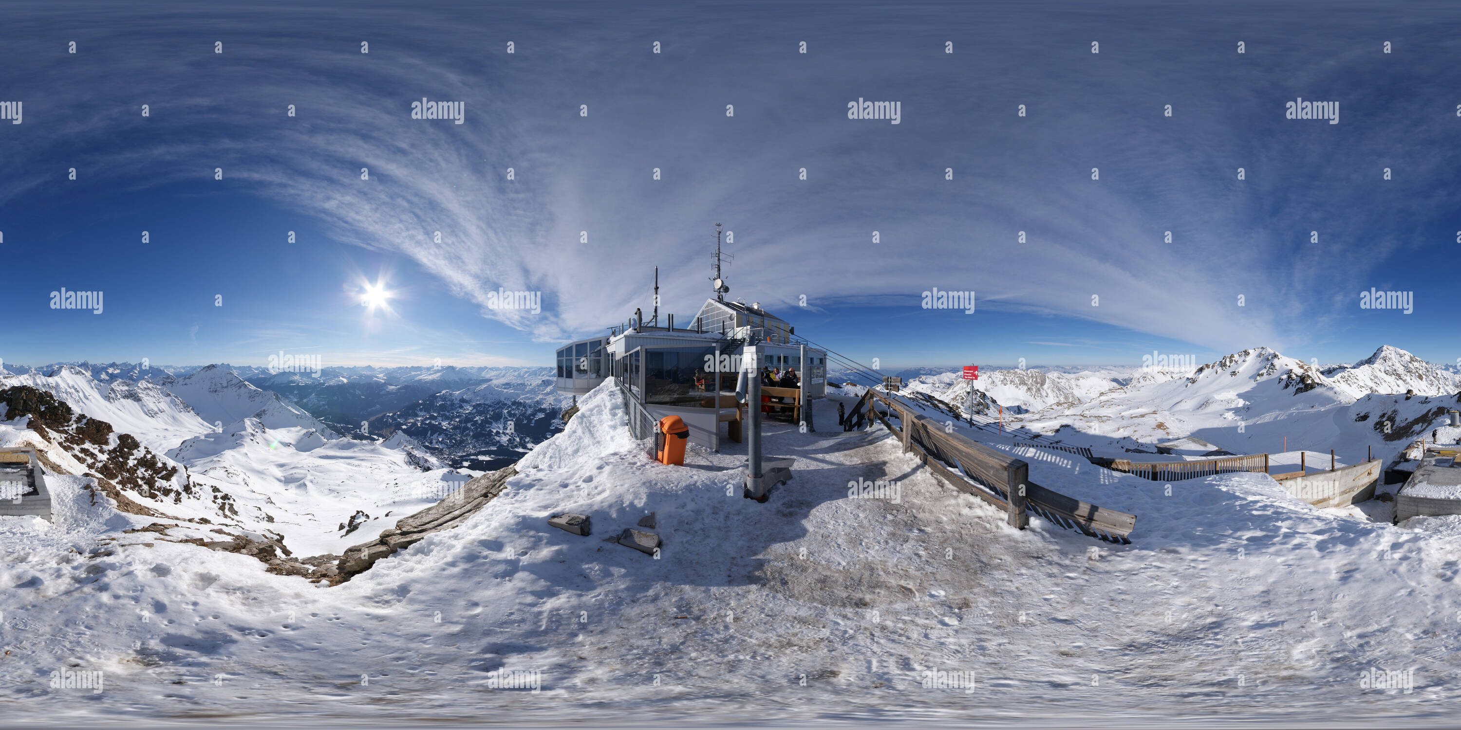 360° view of Lenzerheide Parpaner Rothorn - Alamy
