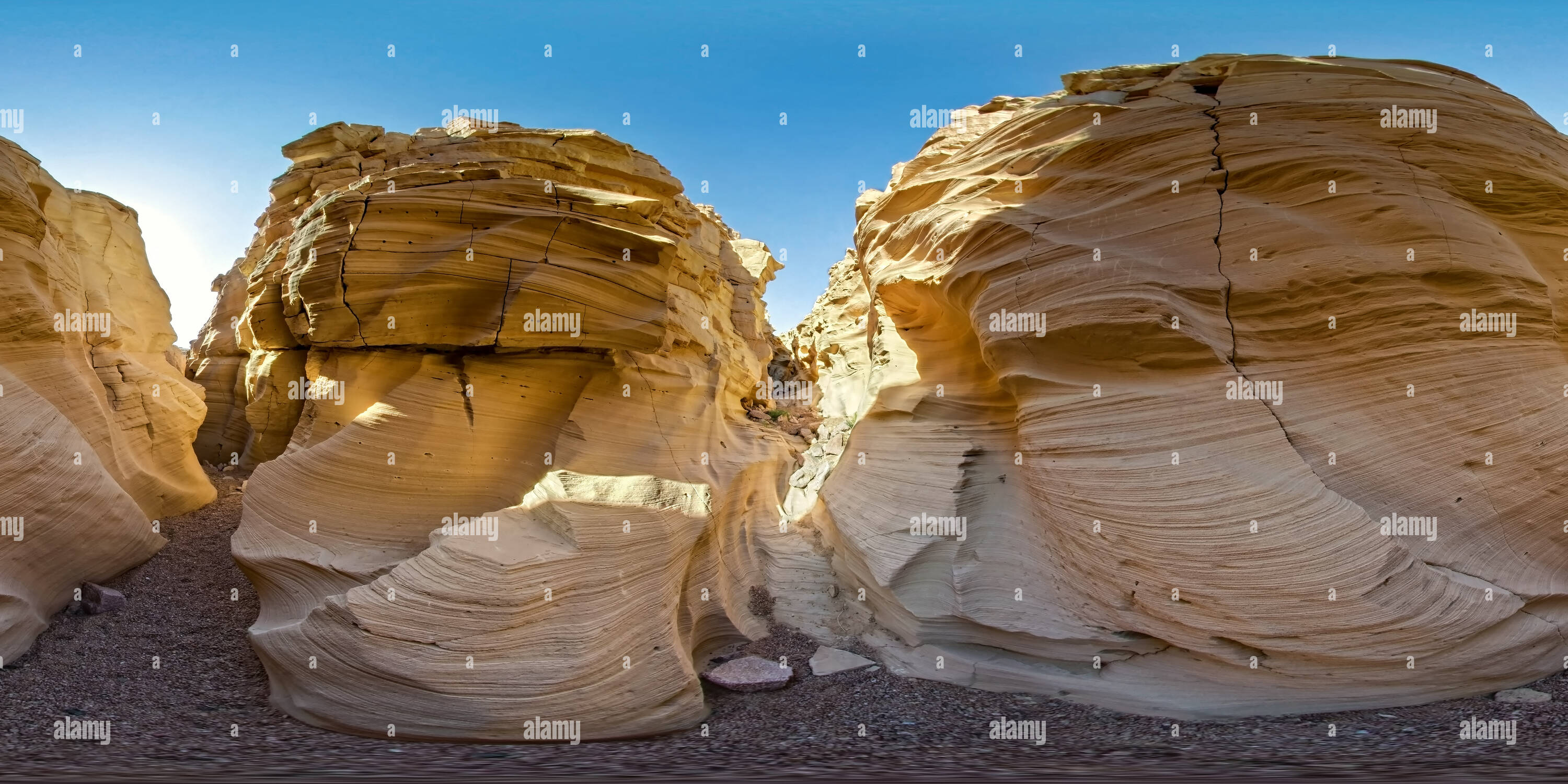 360° view of Secret Canyon - Passage - Alamy
