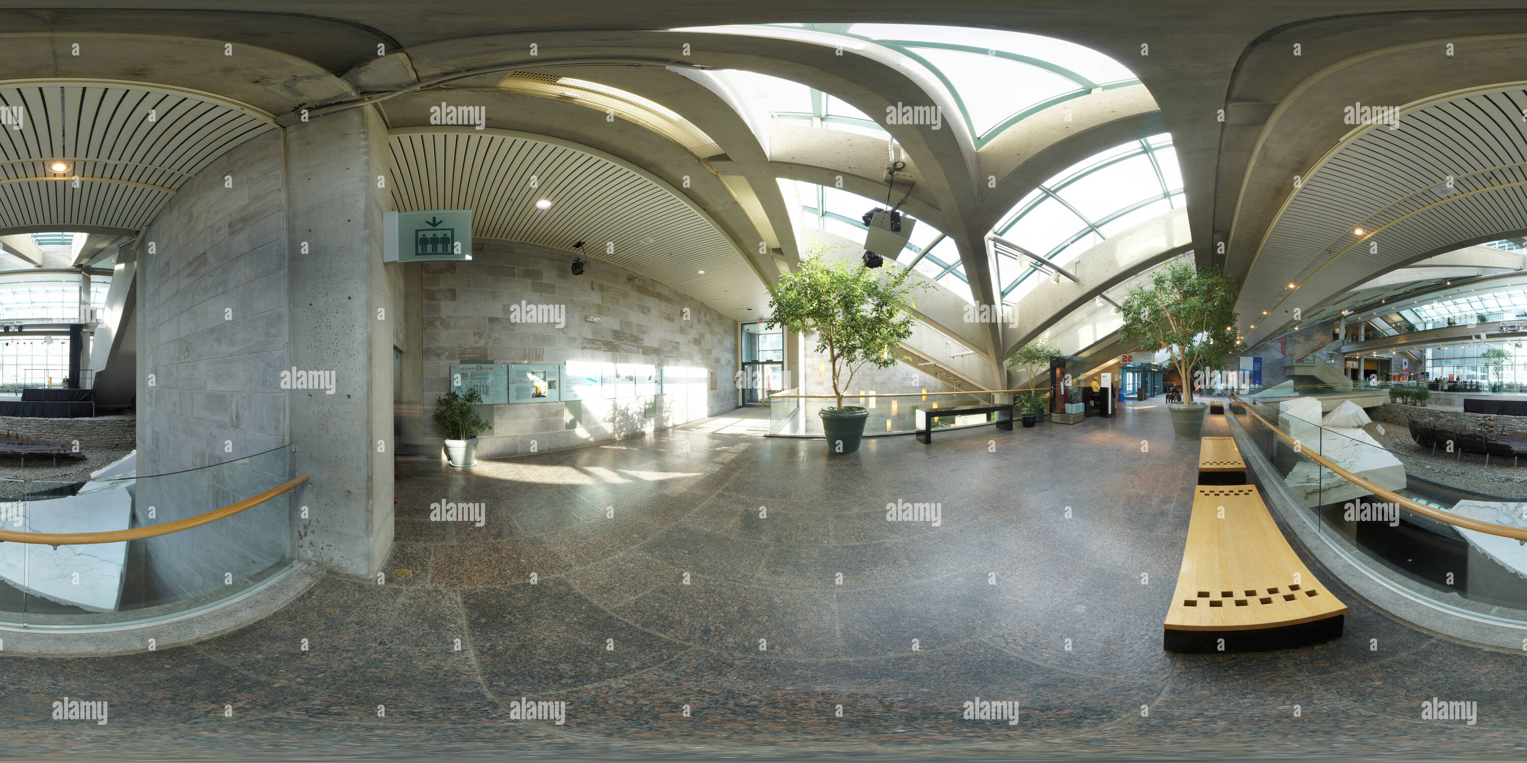 360° view of Musée de la Civilisation de Québec, Québec, Canada - Alamy