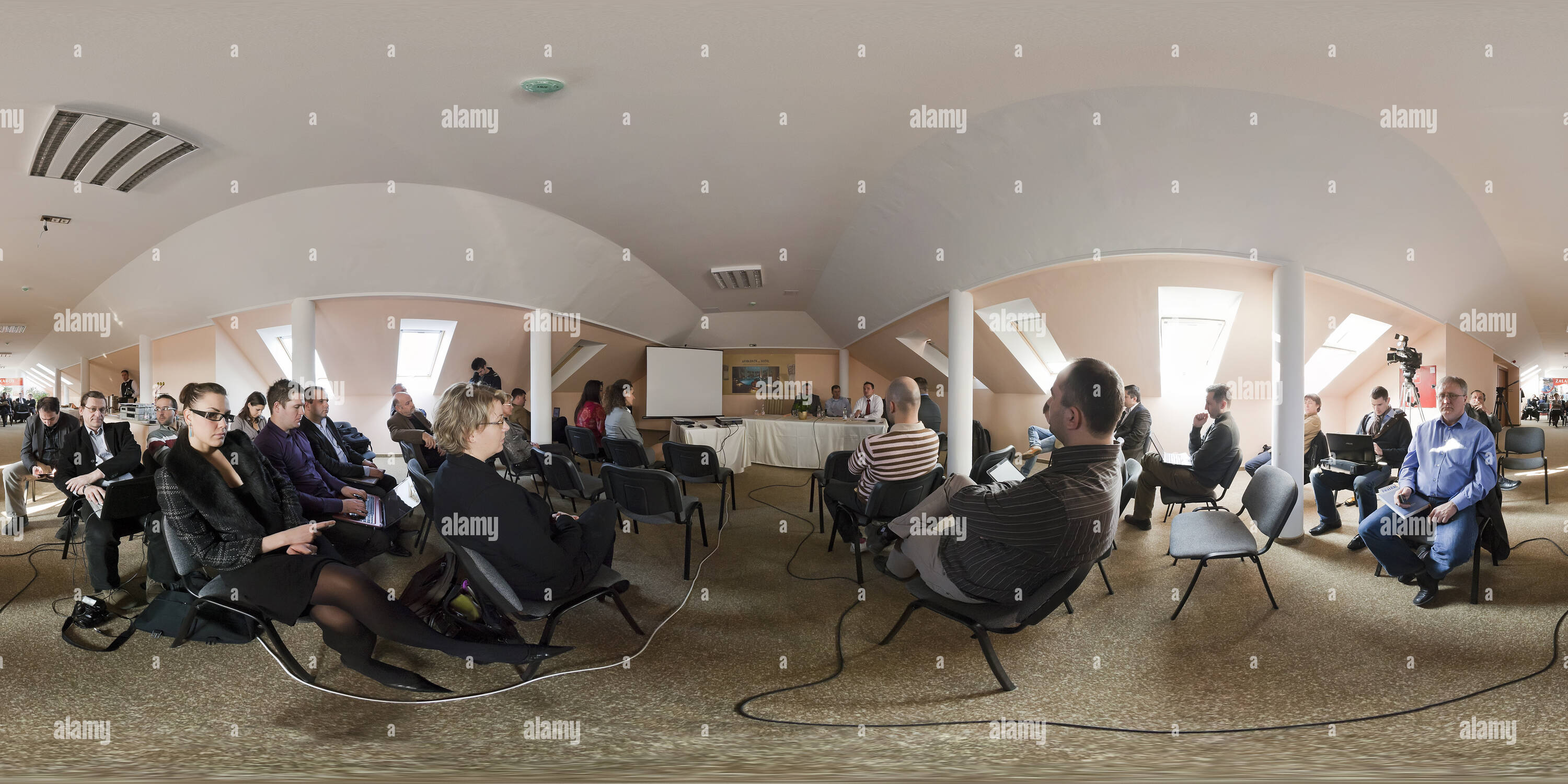 360° view of REGON - conference of regional internet portals - Alamy