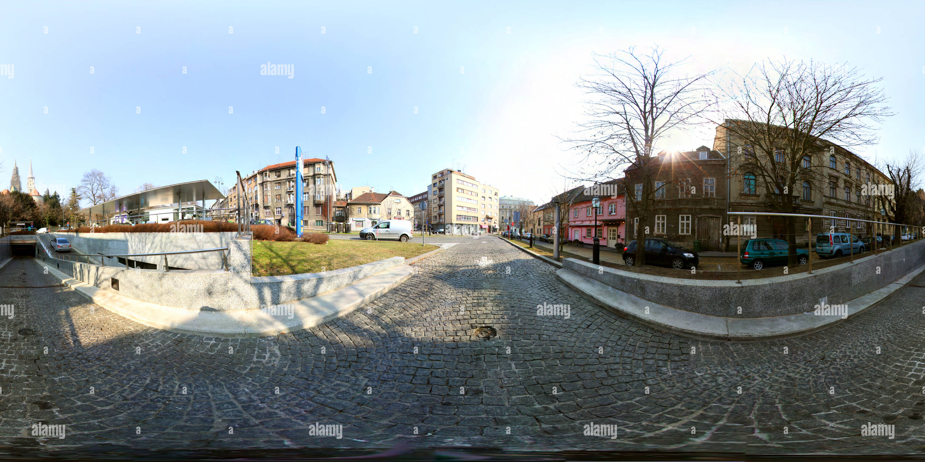 360° view of Josip Lang Square - Garage Langic - Alamy
