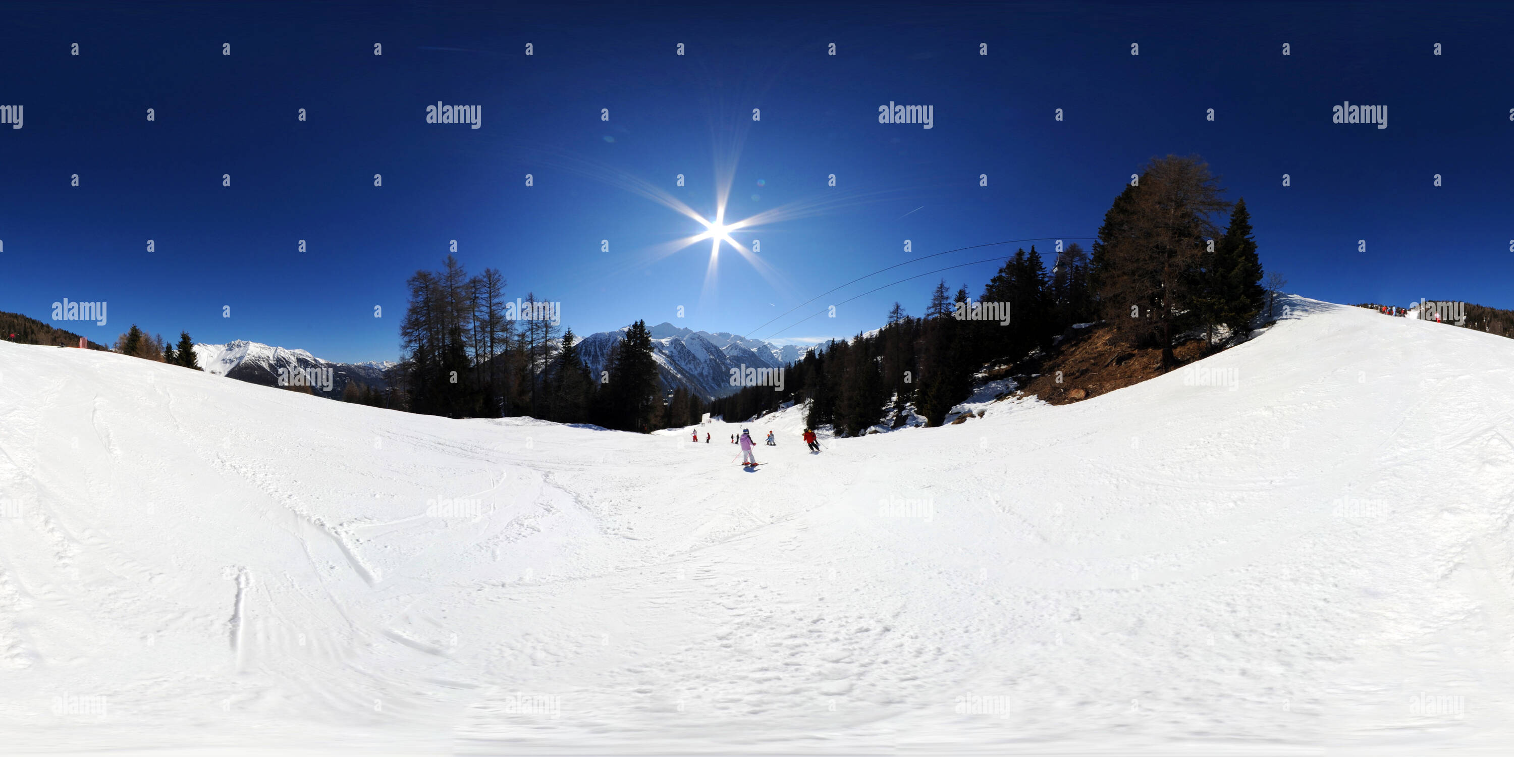 Ski slope pejo peio trentino hi-res stock photography and images - Alamy