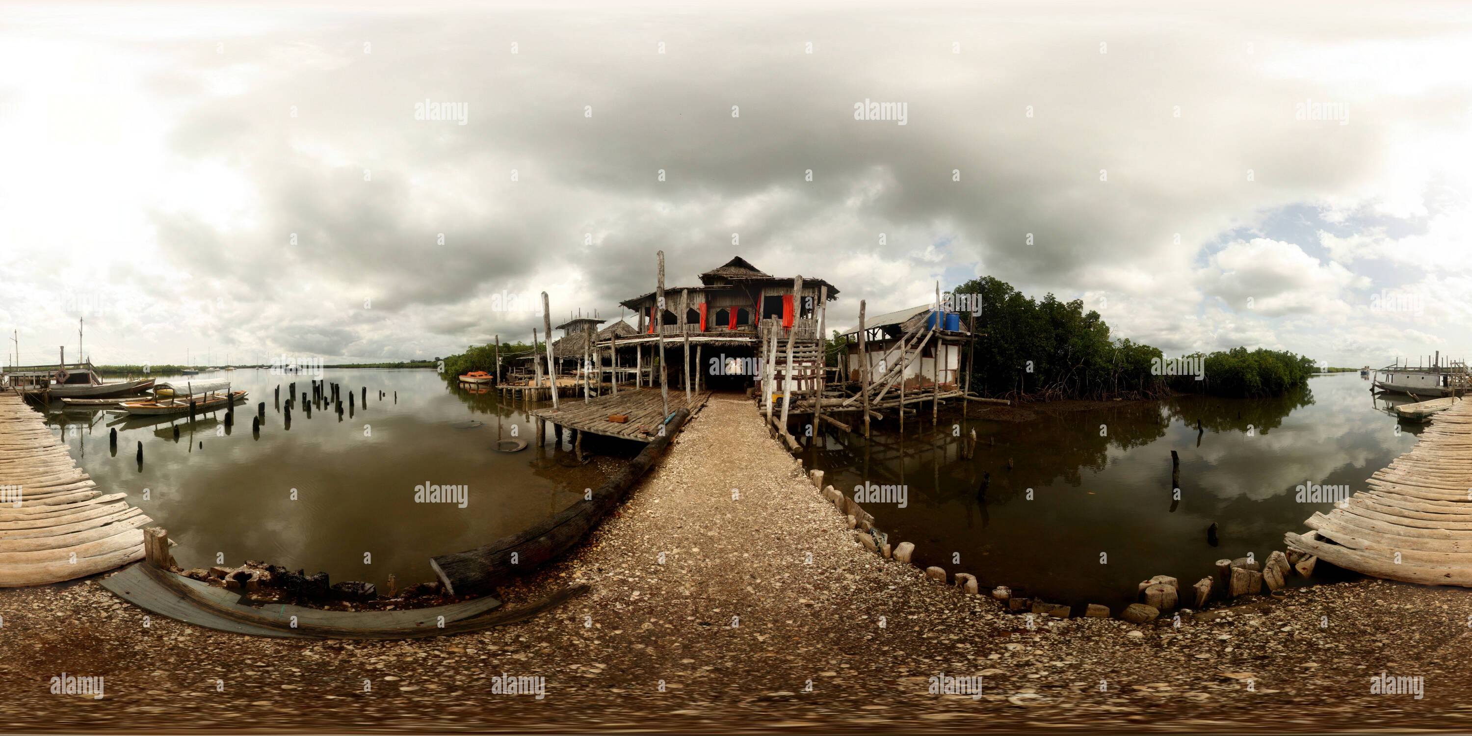 360° view of Lamin Lodge 1 - The Gambia - Alamy