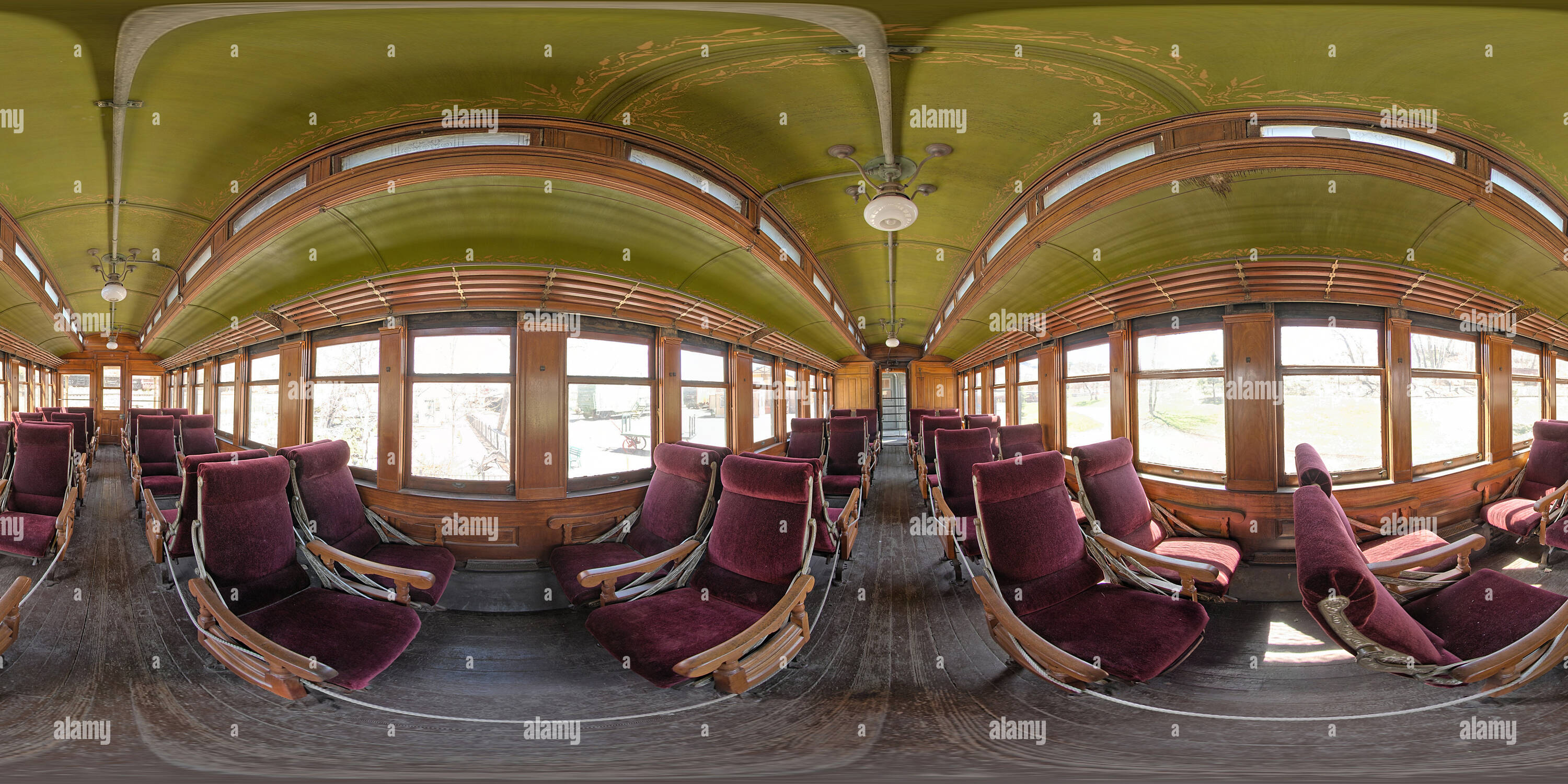 360° view of Observation Car # 111 - Alamy